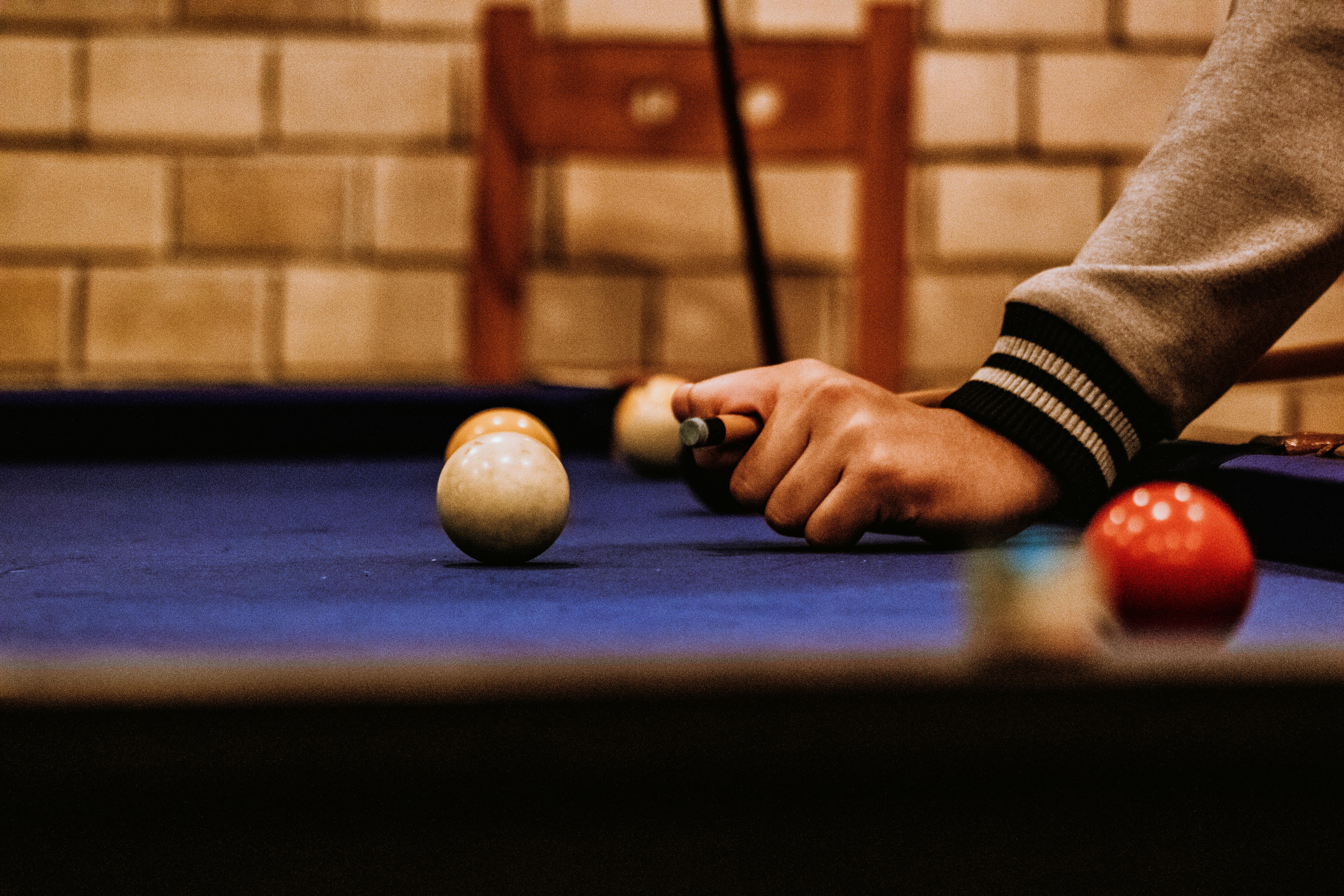Person Playing Billiards · Free Stock Photo