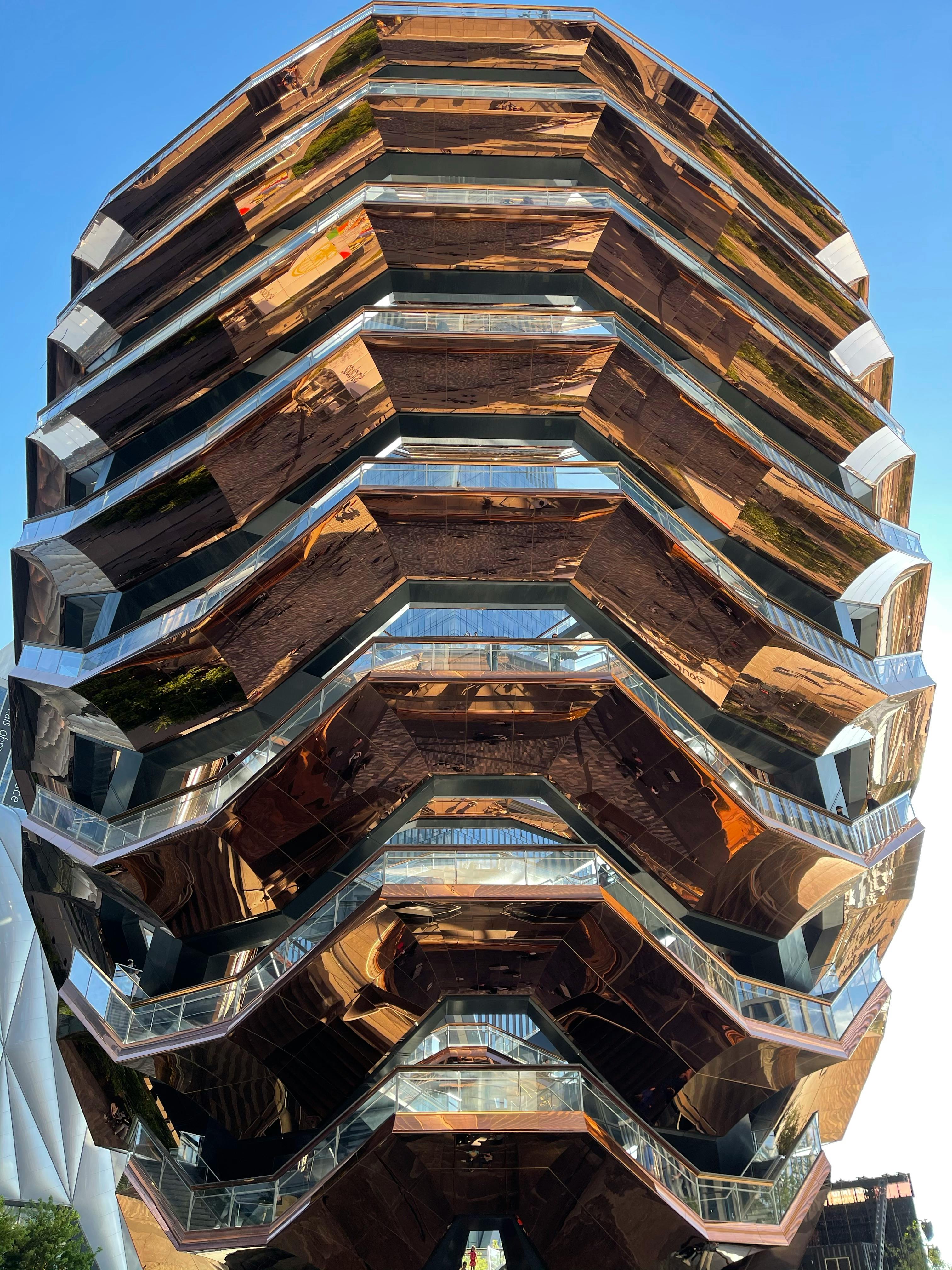 Low-Angle Shot of an Architectural Building · Free Stock Photo