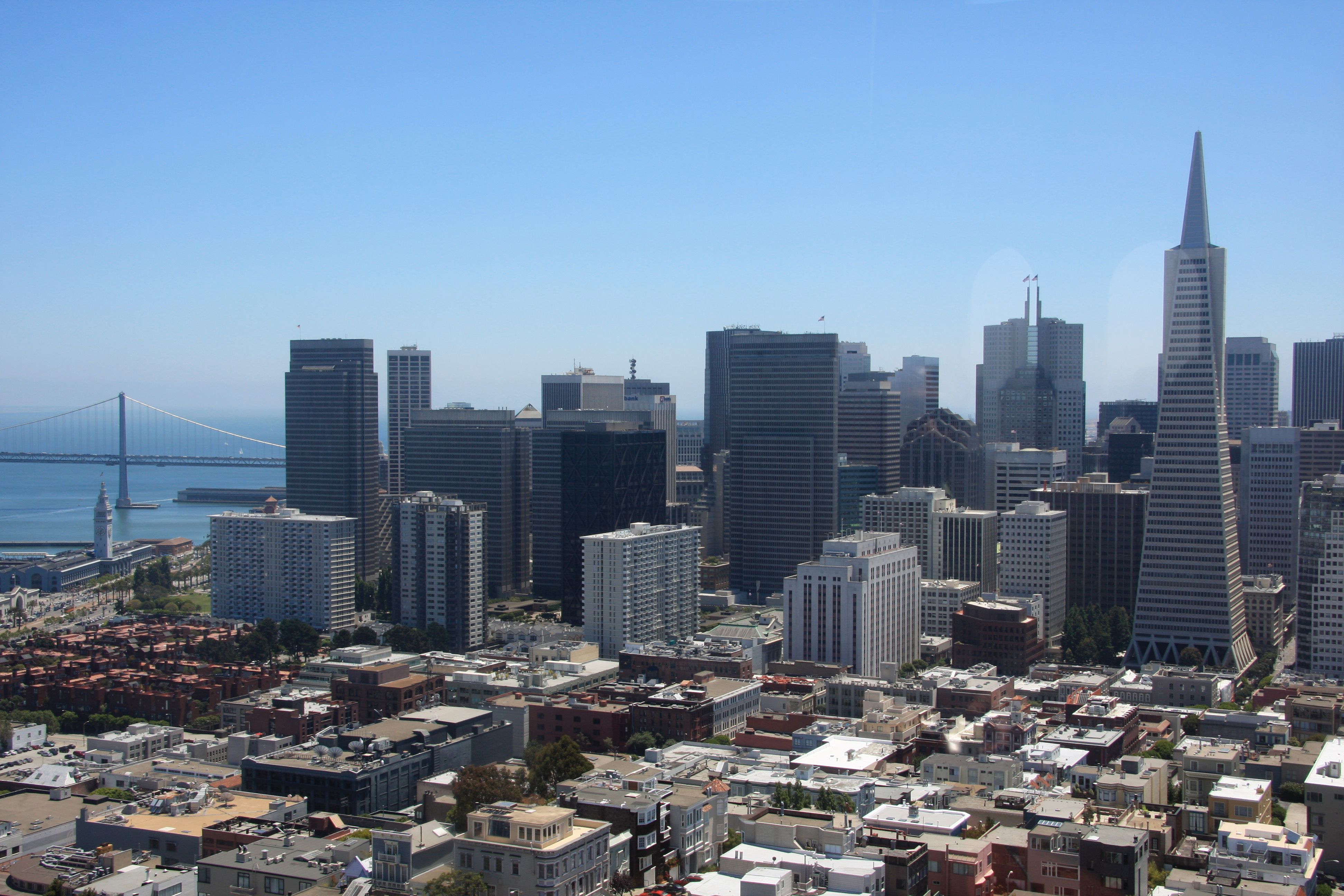 Aerial View of City Buildings · Free Stock Photo