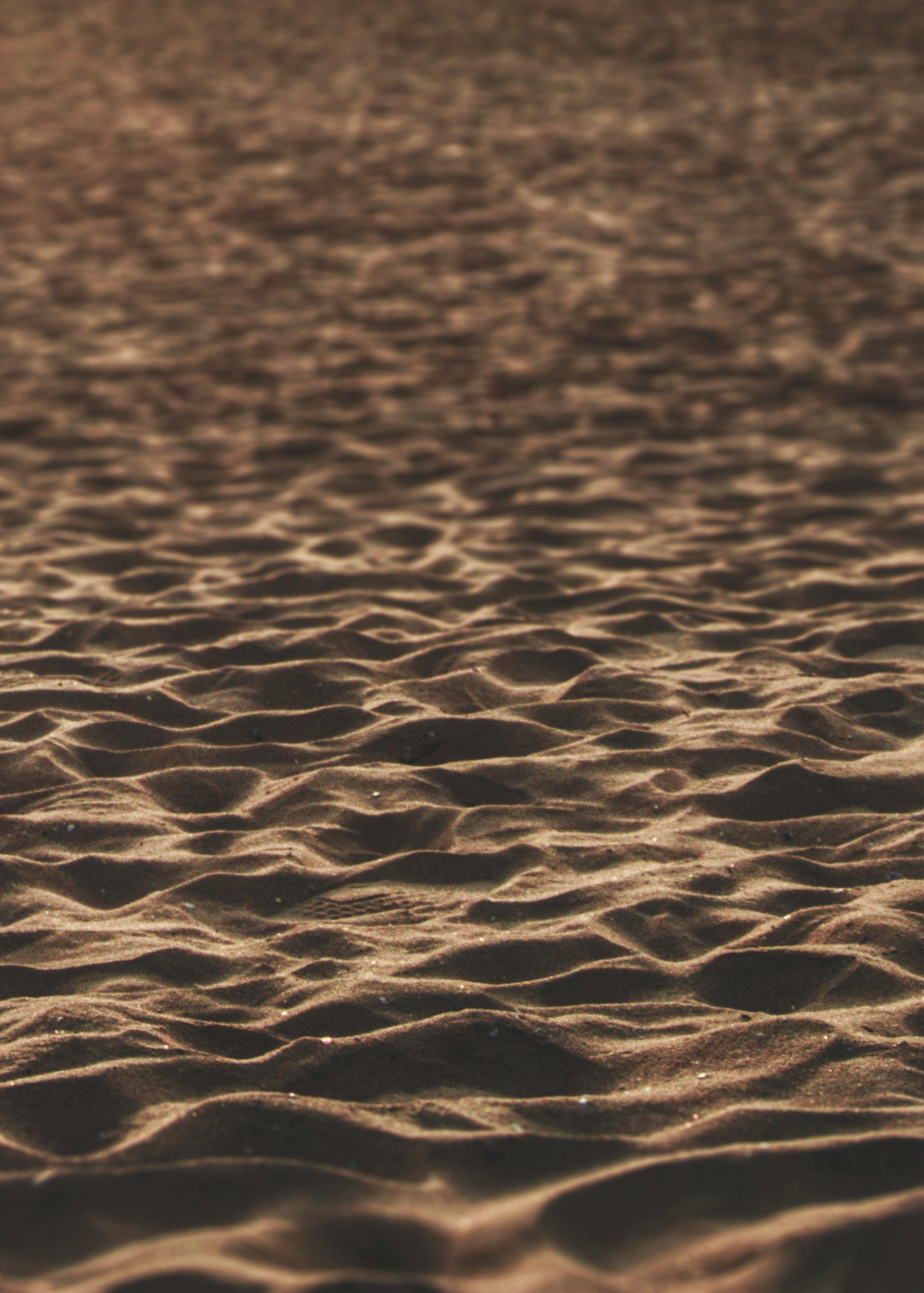 Close Up of Sand on Beach · Free Stock Photo
