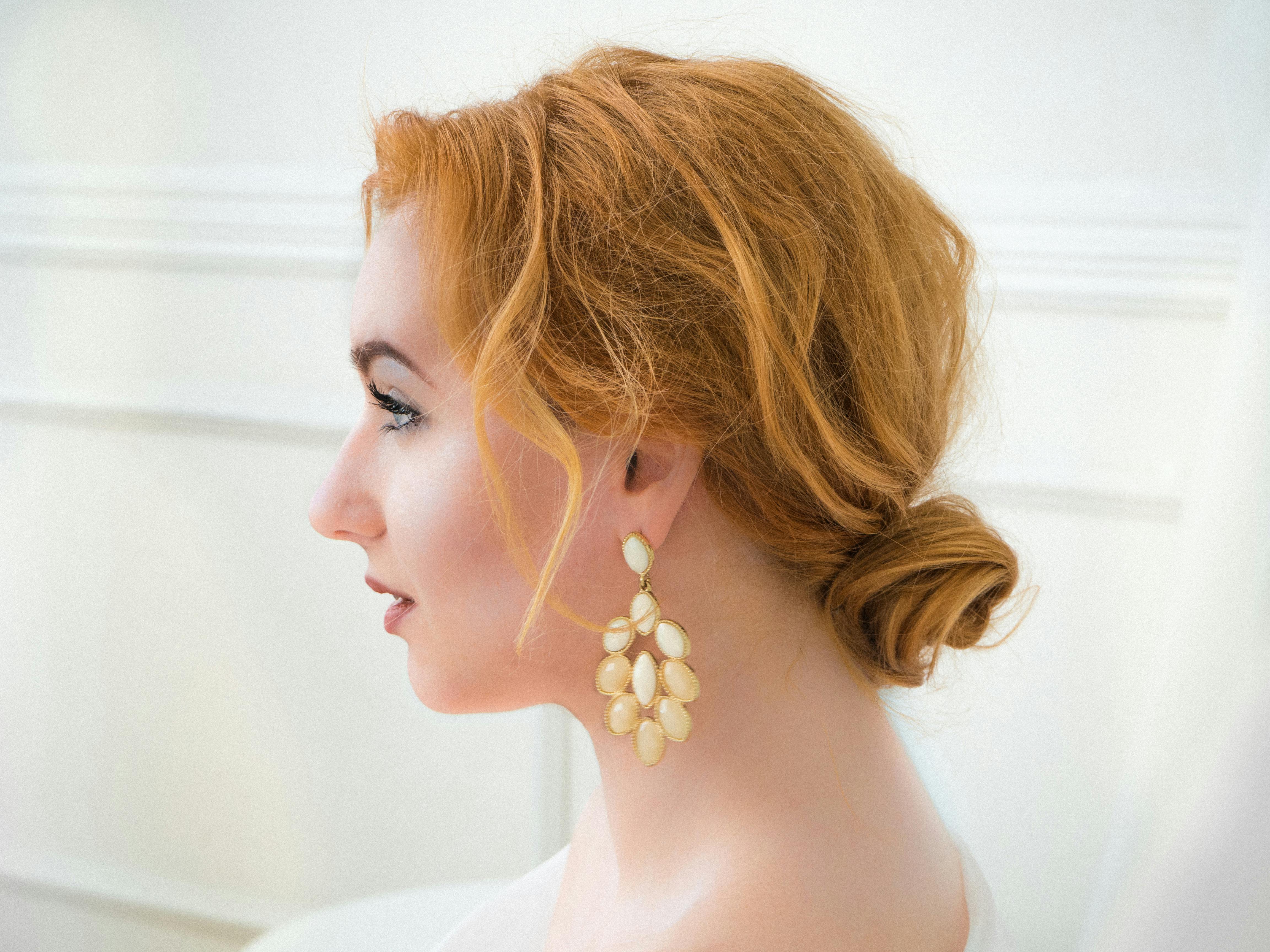 Portrait Of A Woman In Side View · Free Stock Photo