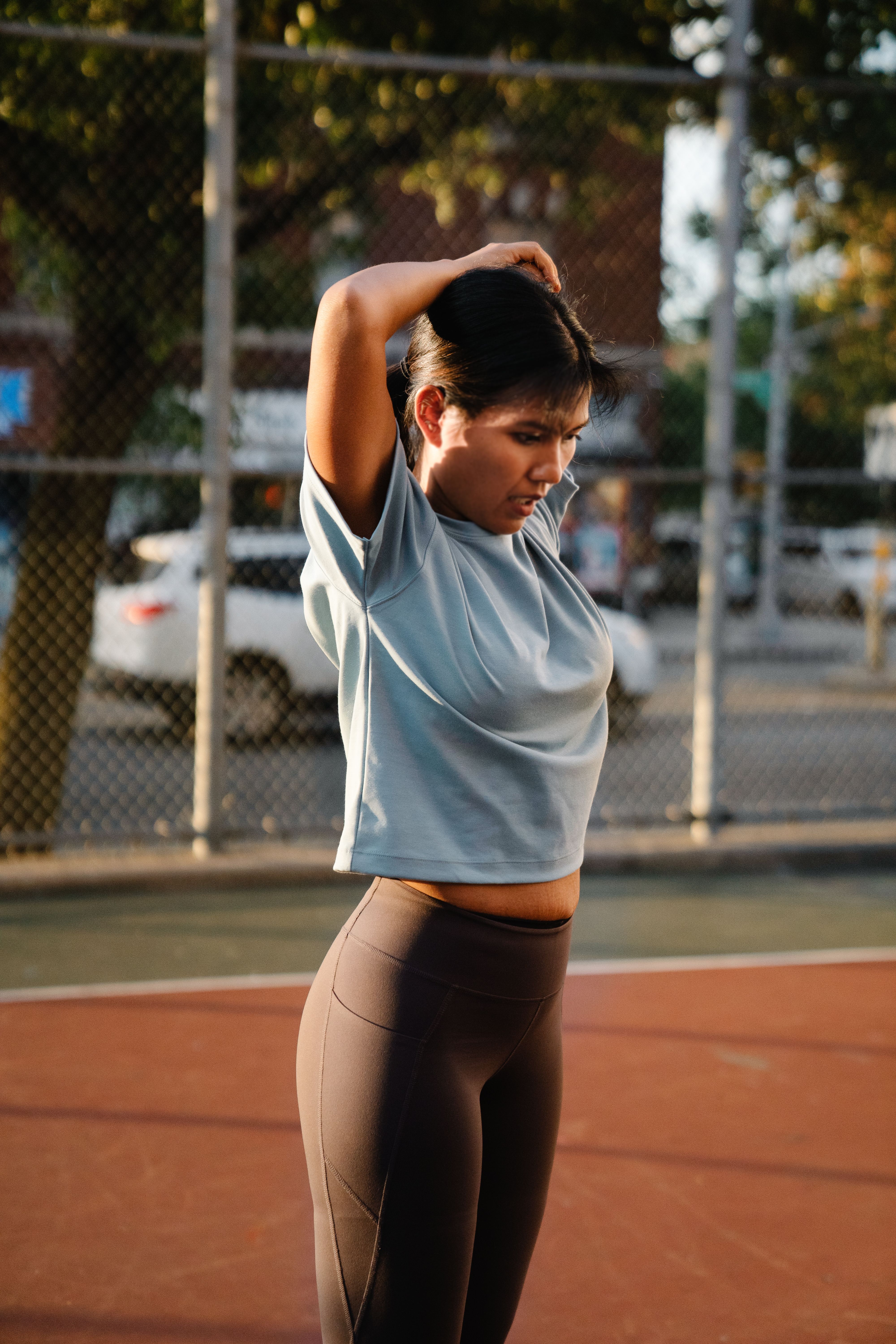 Photo of a Woman Stretching · Free Stock Photo