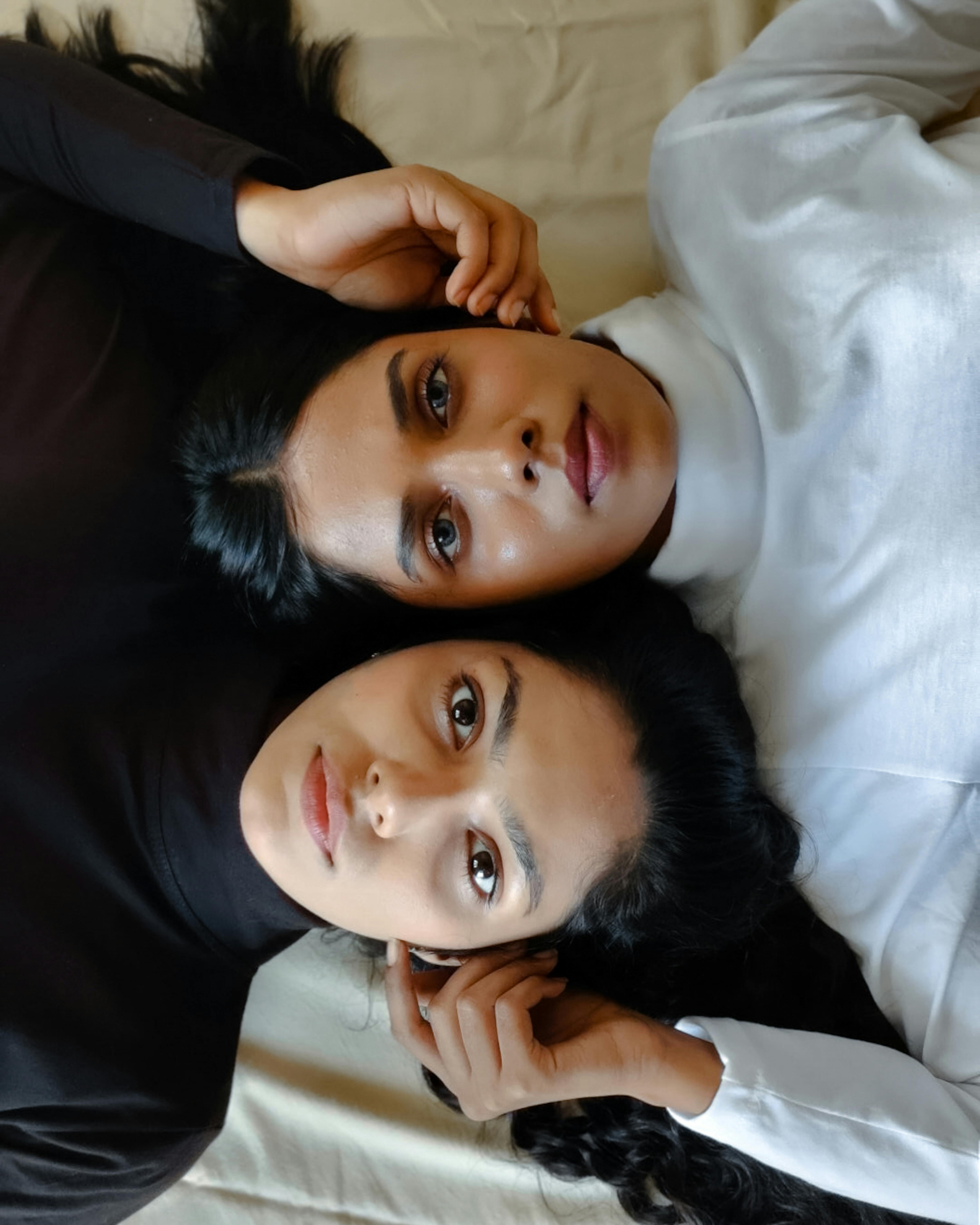 Top View of a Person with Hot Stones on their Back · Free Stock Photo