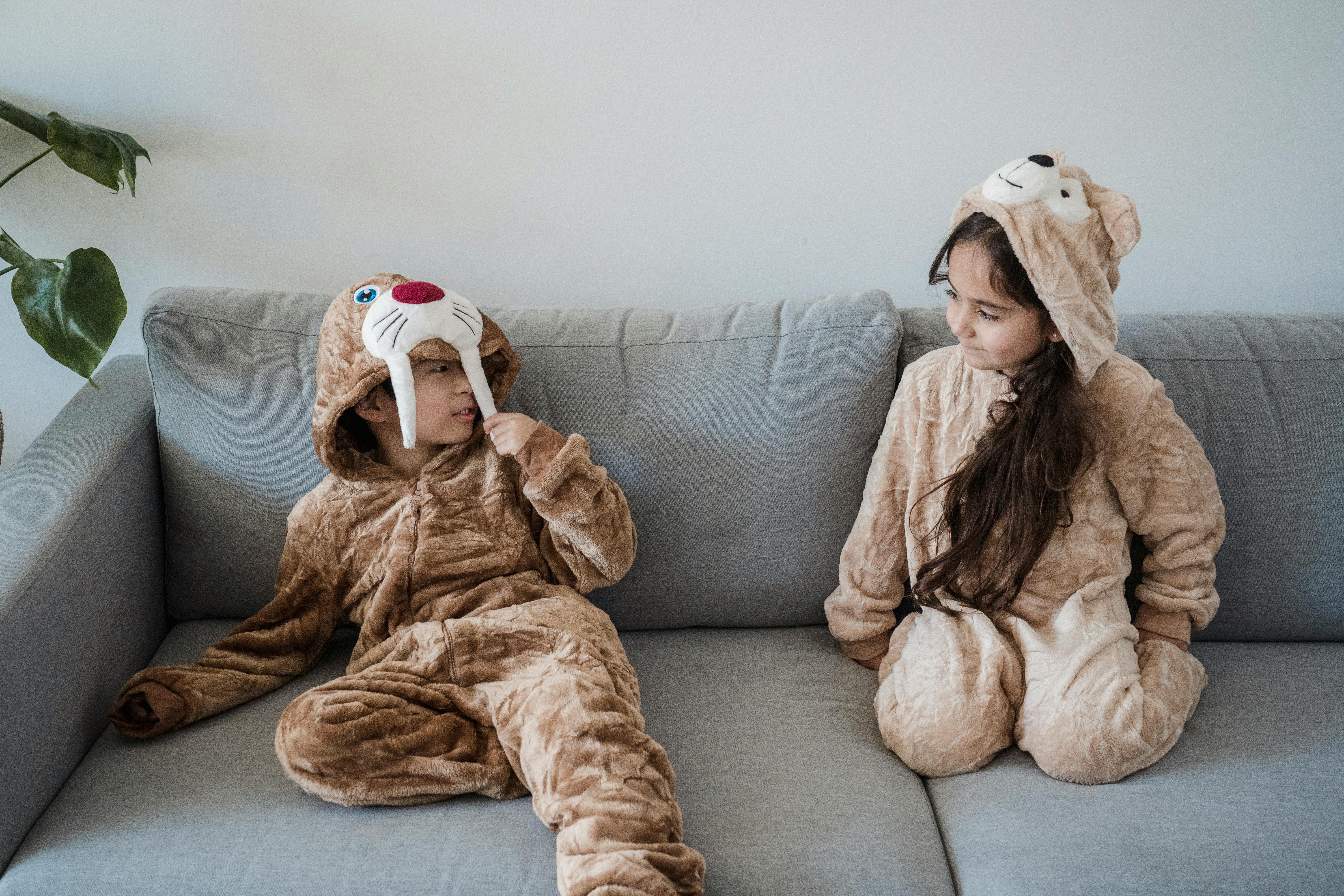 Kids Wearing Onesies · Free Stock Photo