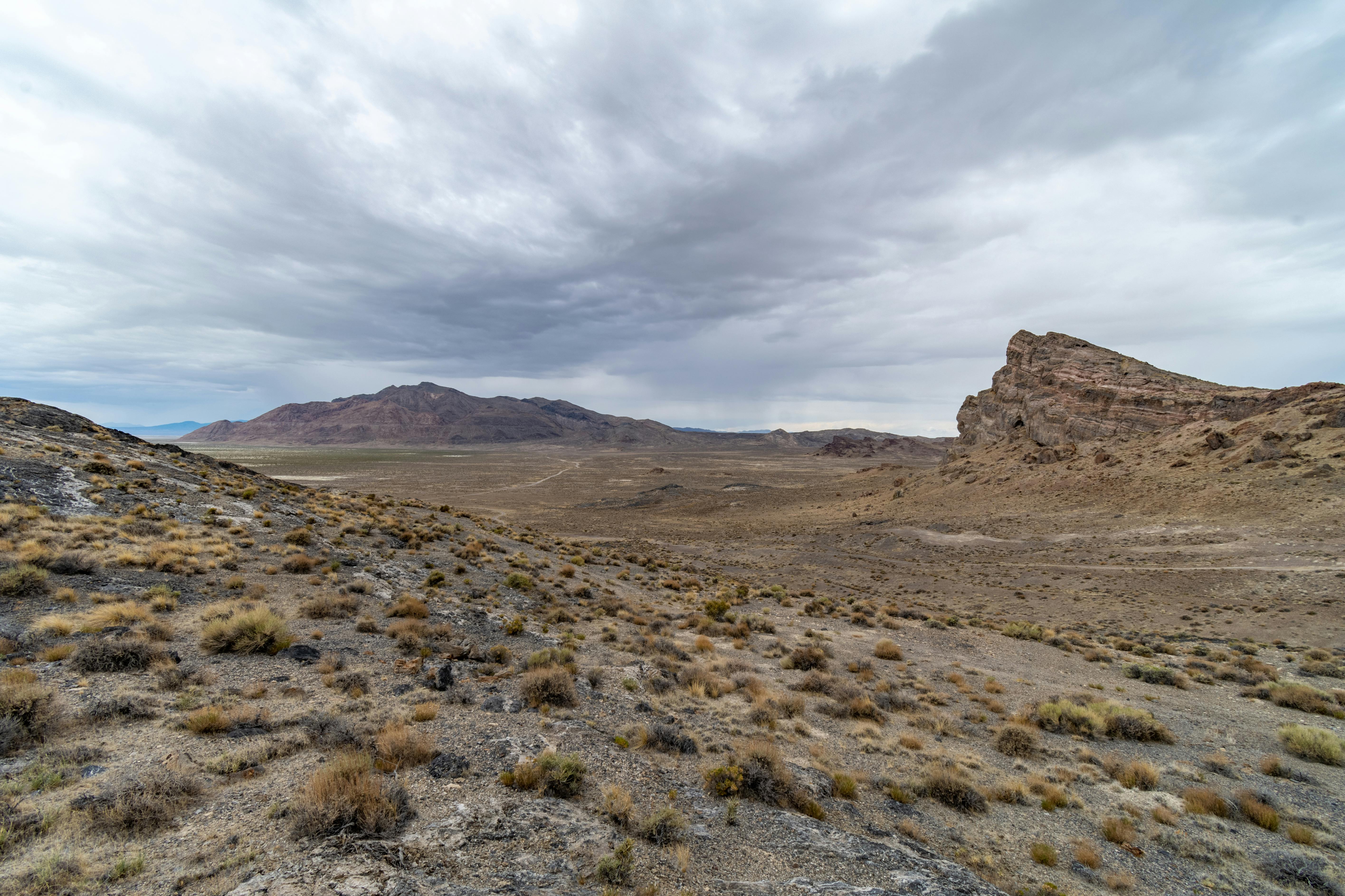 Overcast over Plains · Free Stock Photo