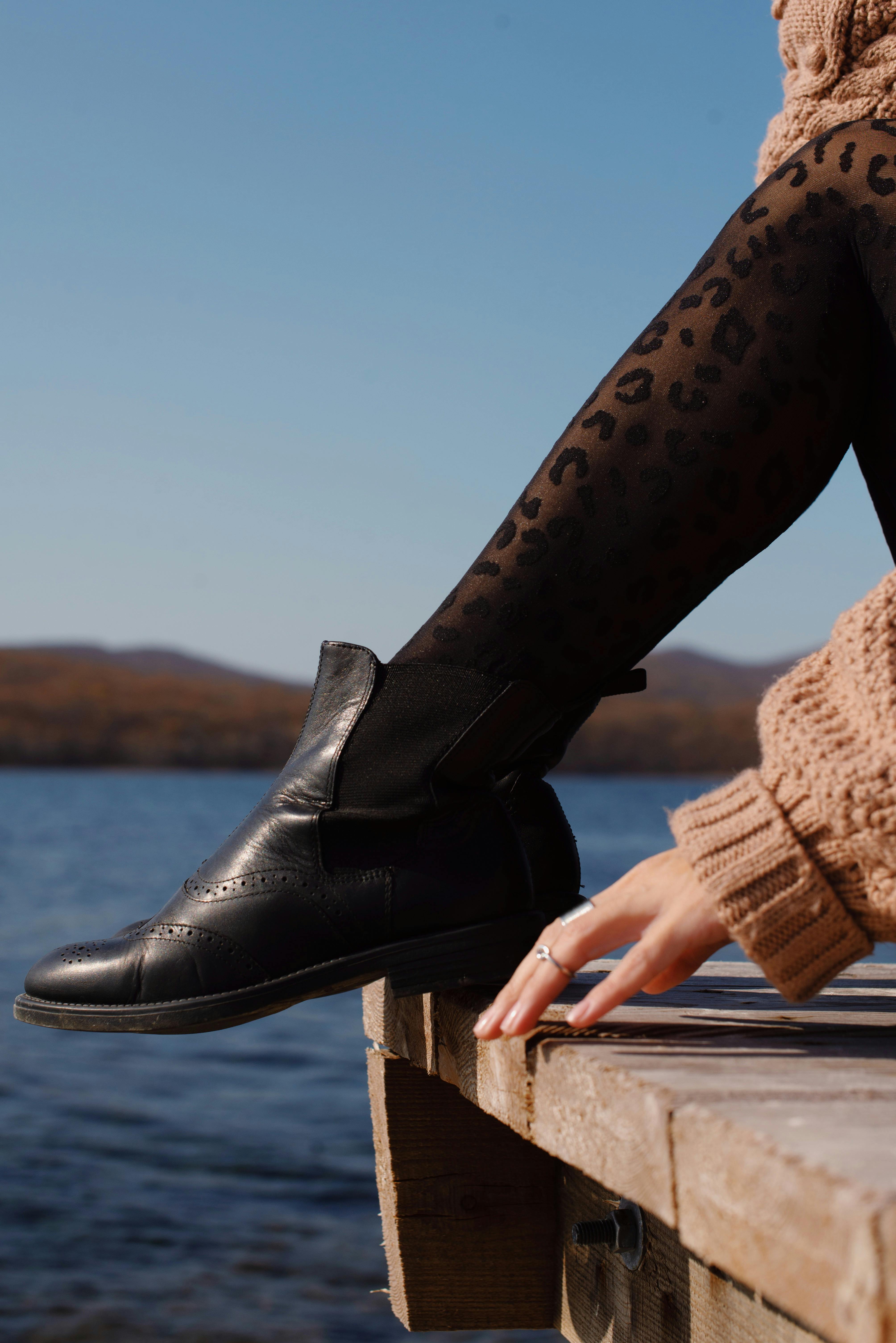 A Person Stepping on Water · Free Stock Photo