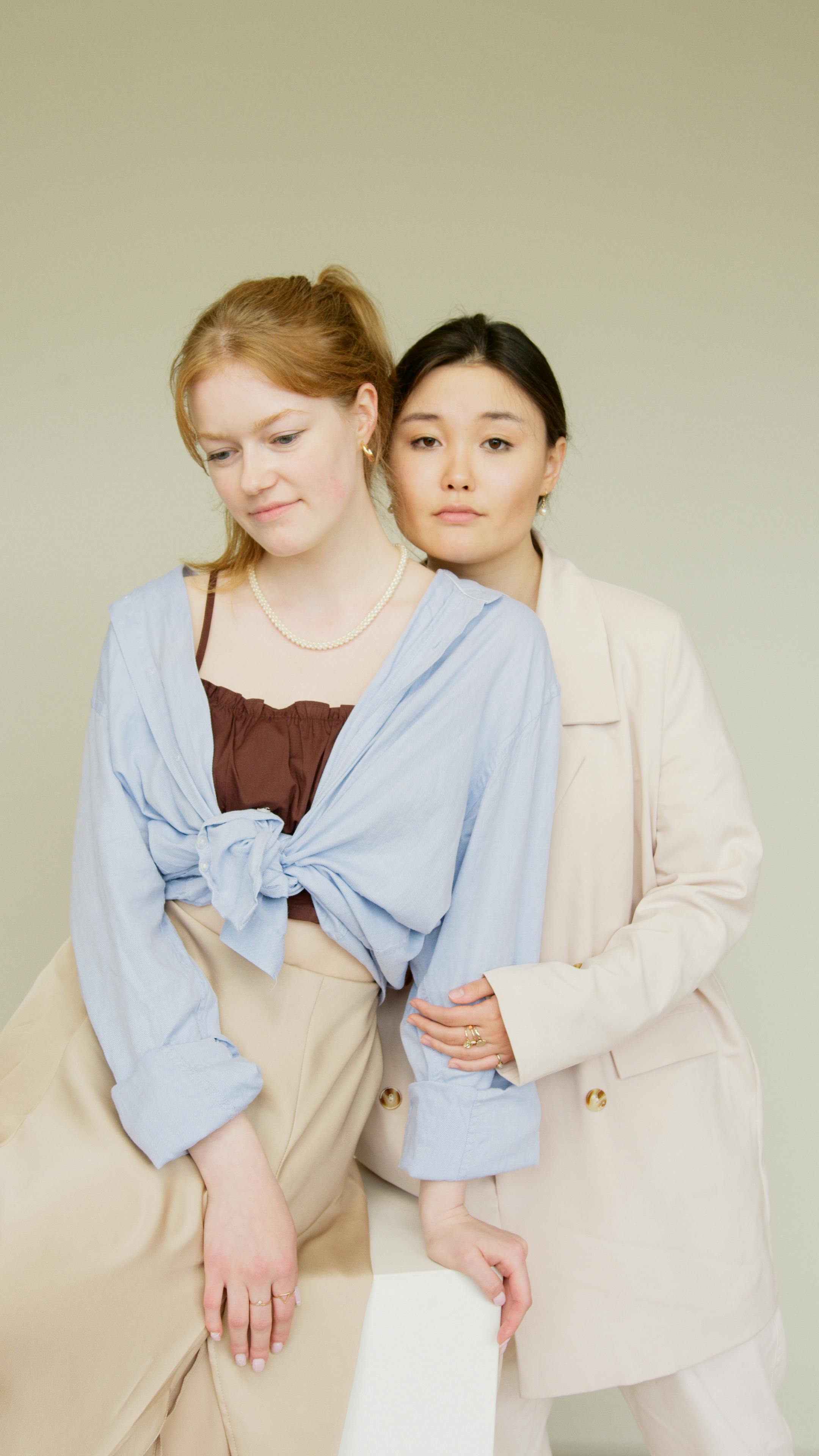 Photograph of Women Posing Together · Free Stock Photo