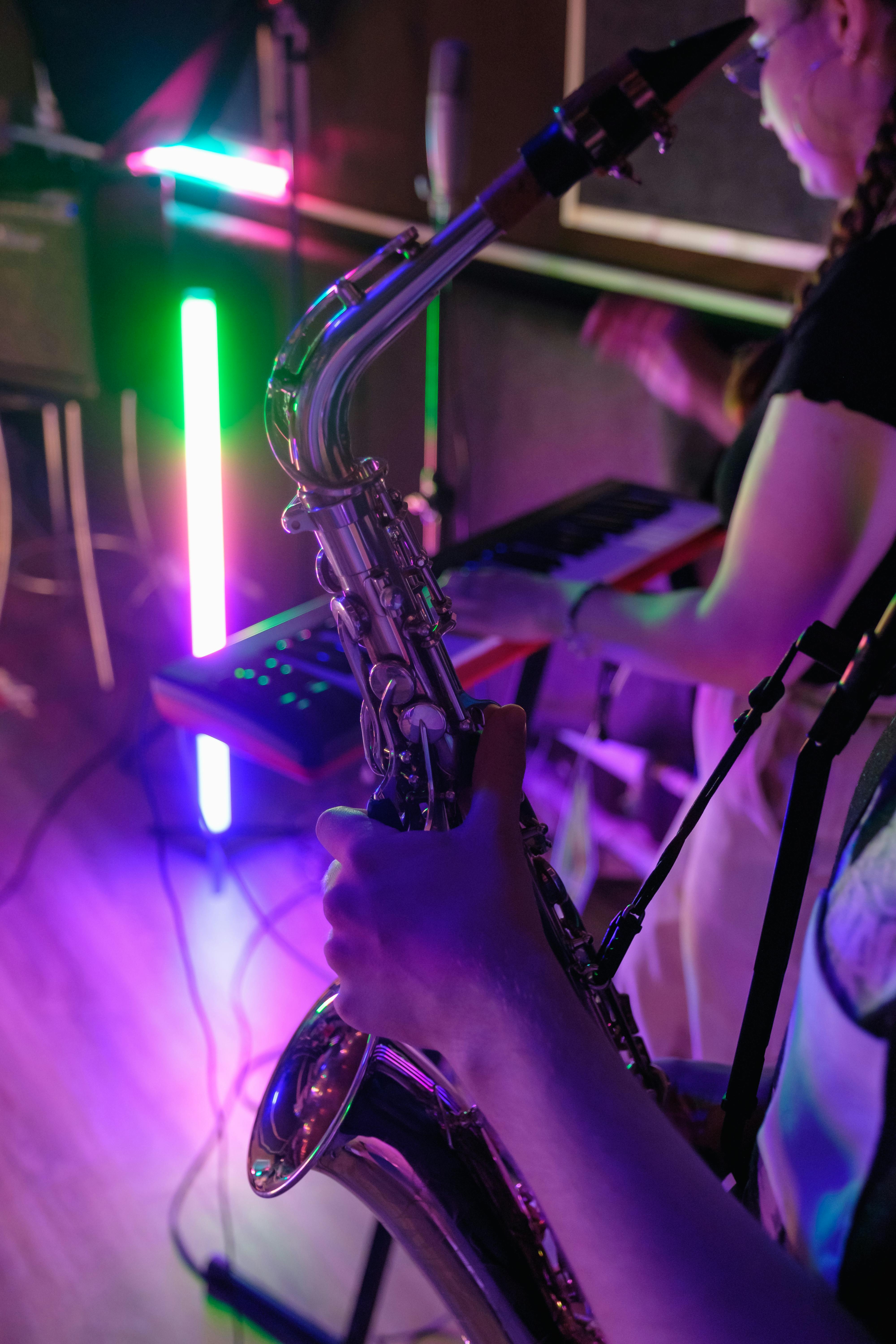 Person Playing Saxophone · Free Stock Photo