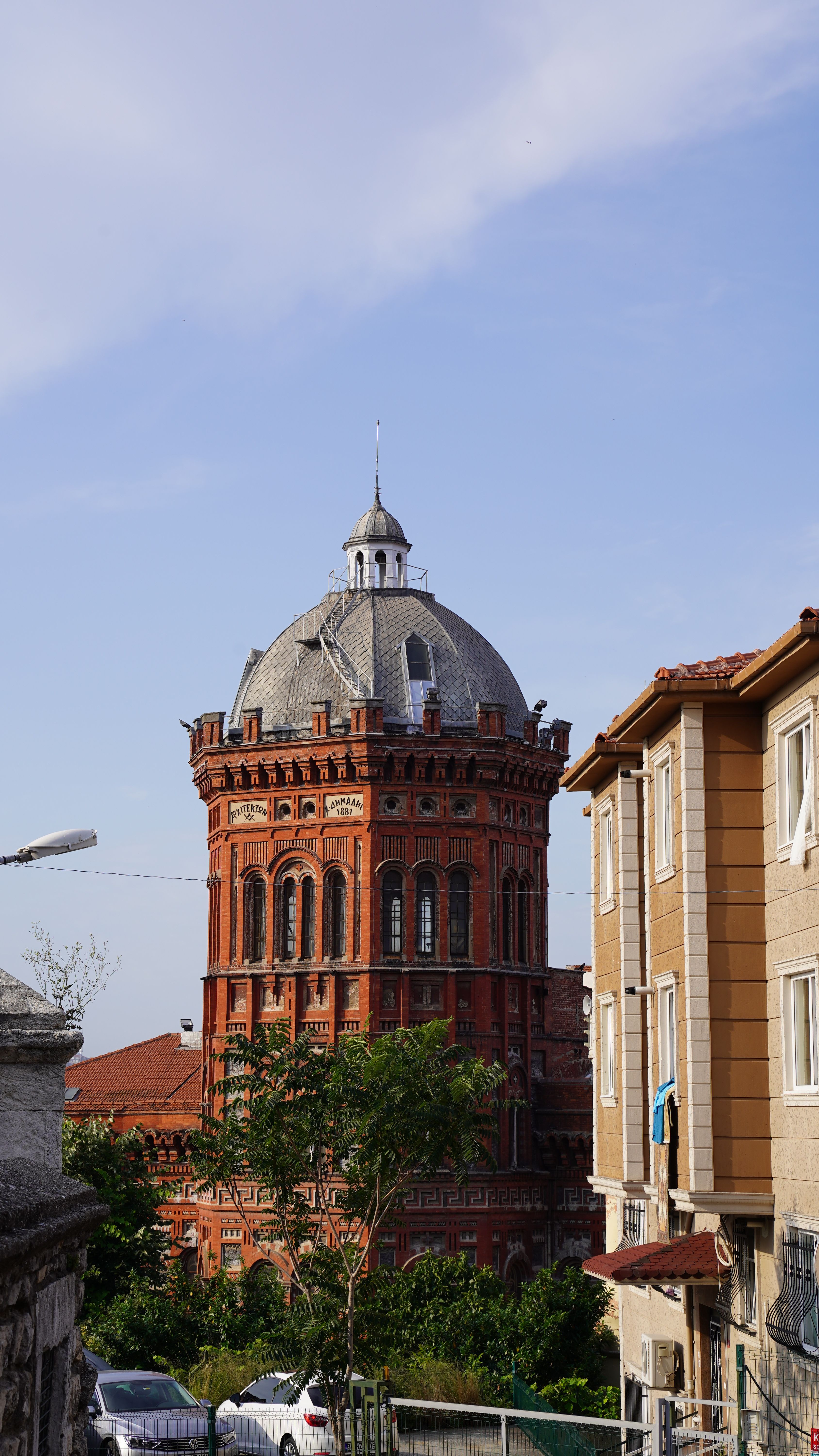 View of a Brick Architecture with Dome · Free Stock Photo