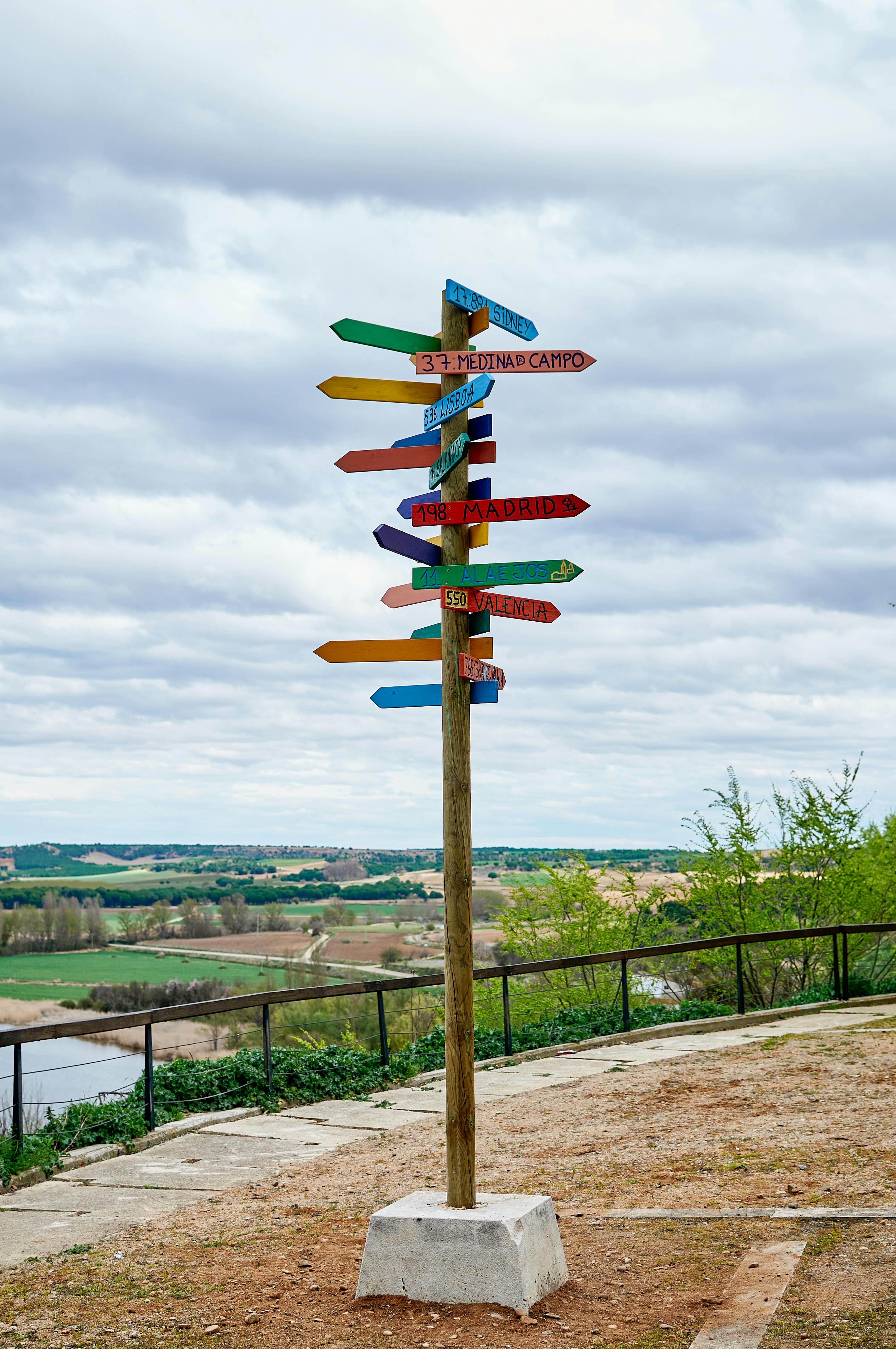 Signpost with Multiple Directions · Free Stock Photo