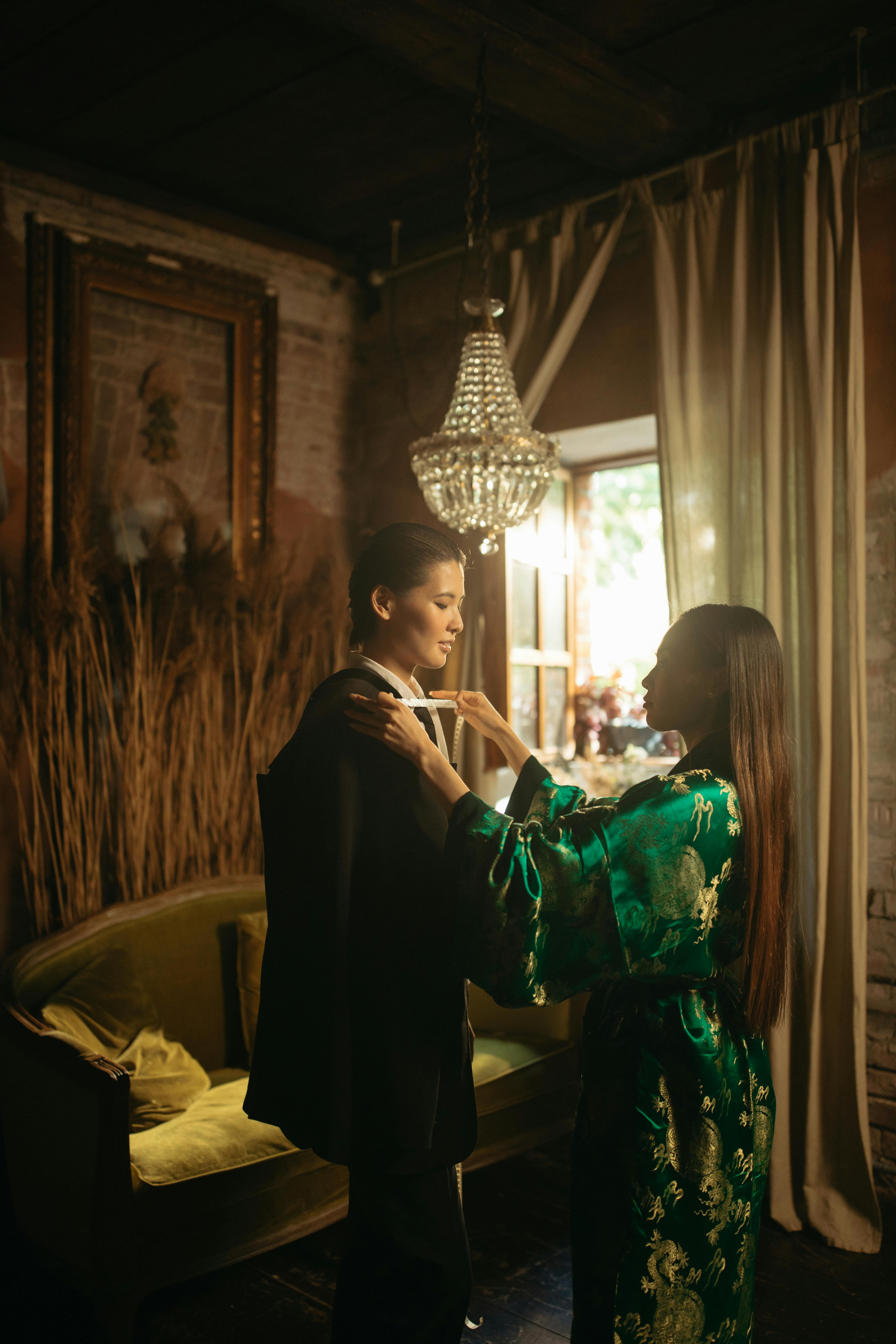 Woman Designing Clothes in Atelier · Free Stock Photo