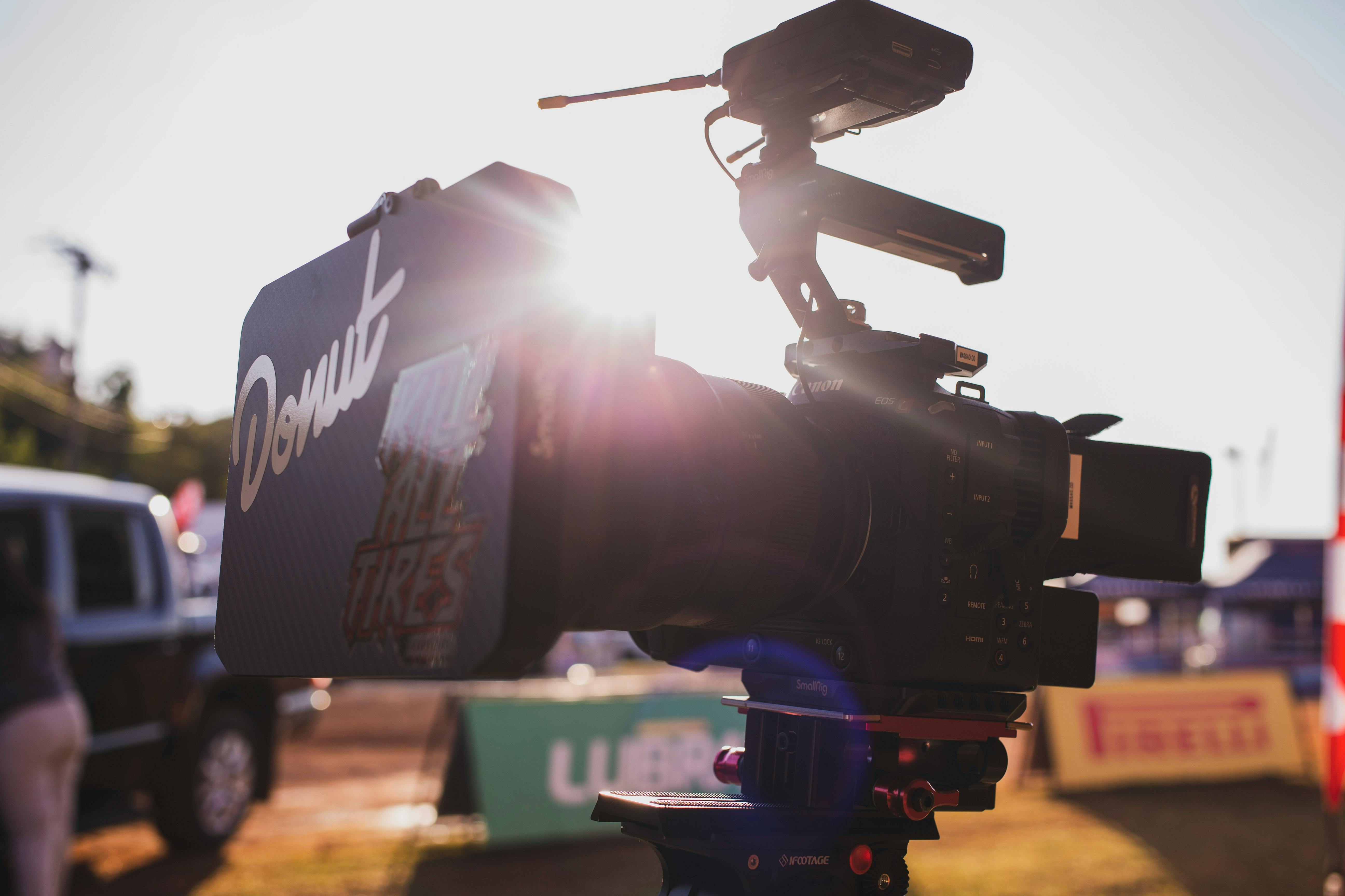 Sunlight over Camera · Free Stock Photo