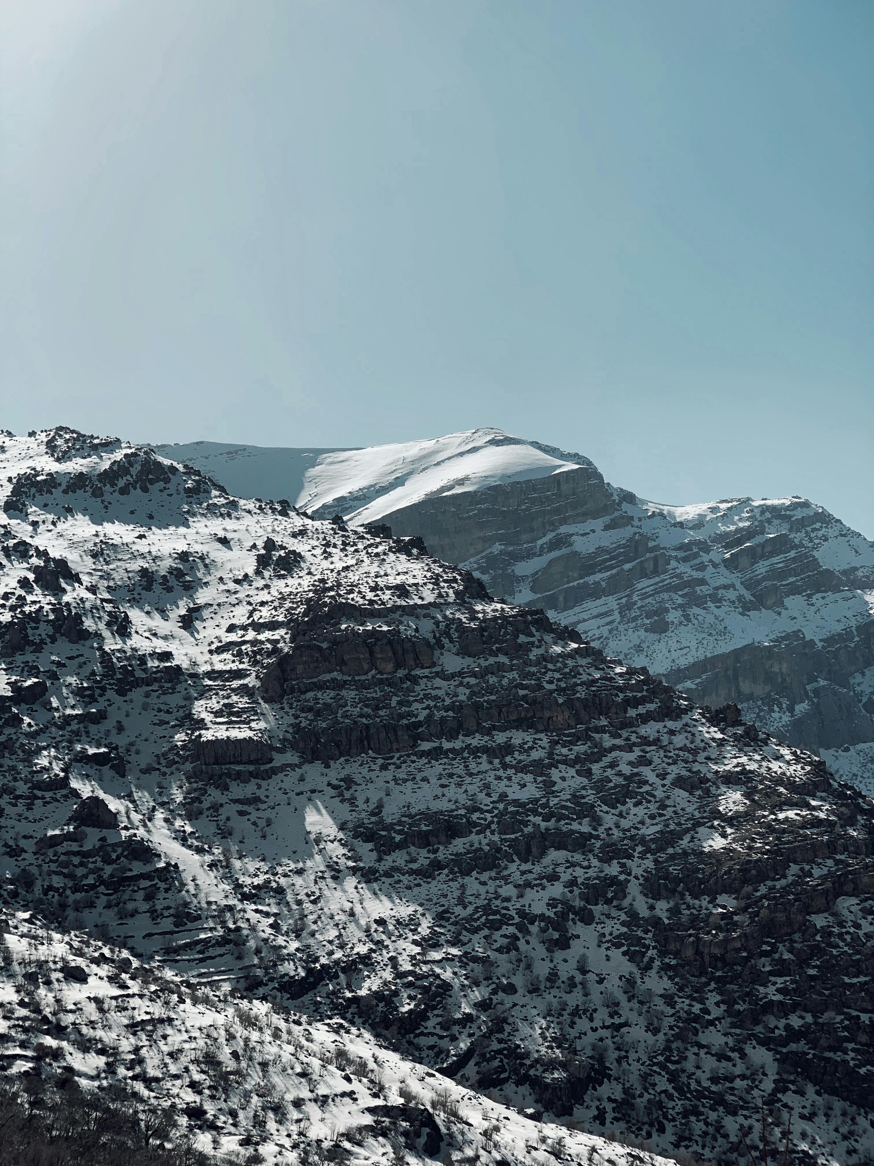 Snow Covered Mountains · Free Stock Photo