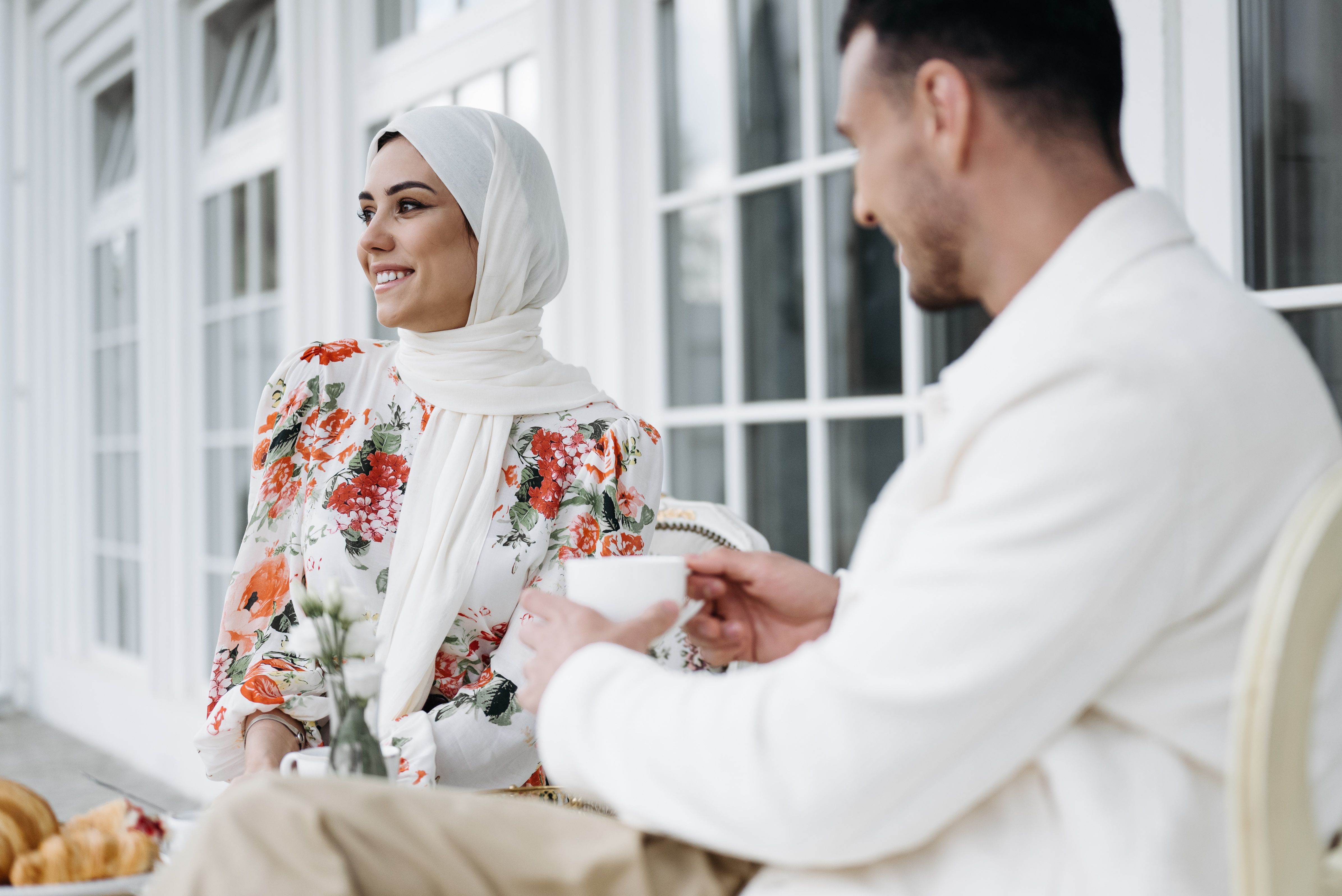 Couple Having Coffee Together · Free Stock Photo