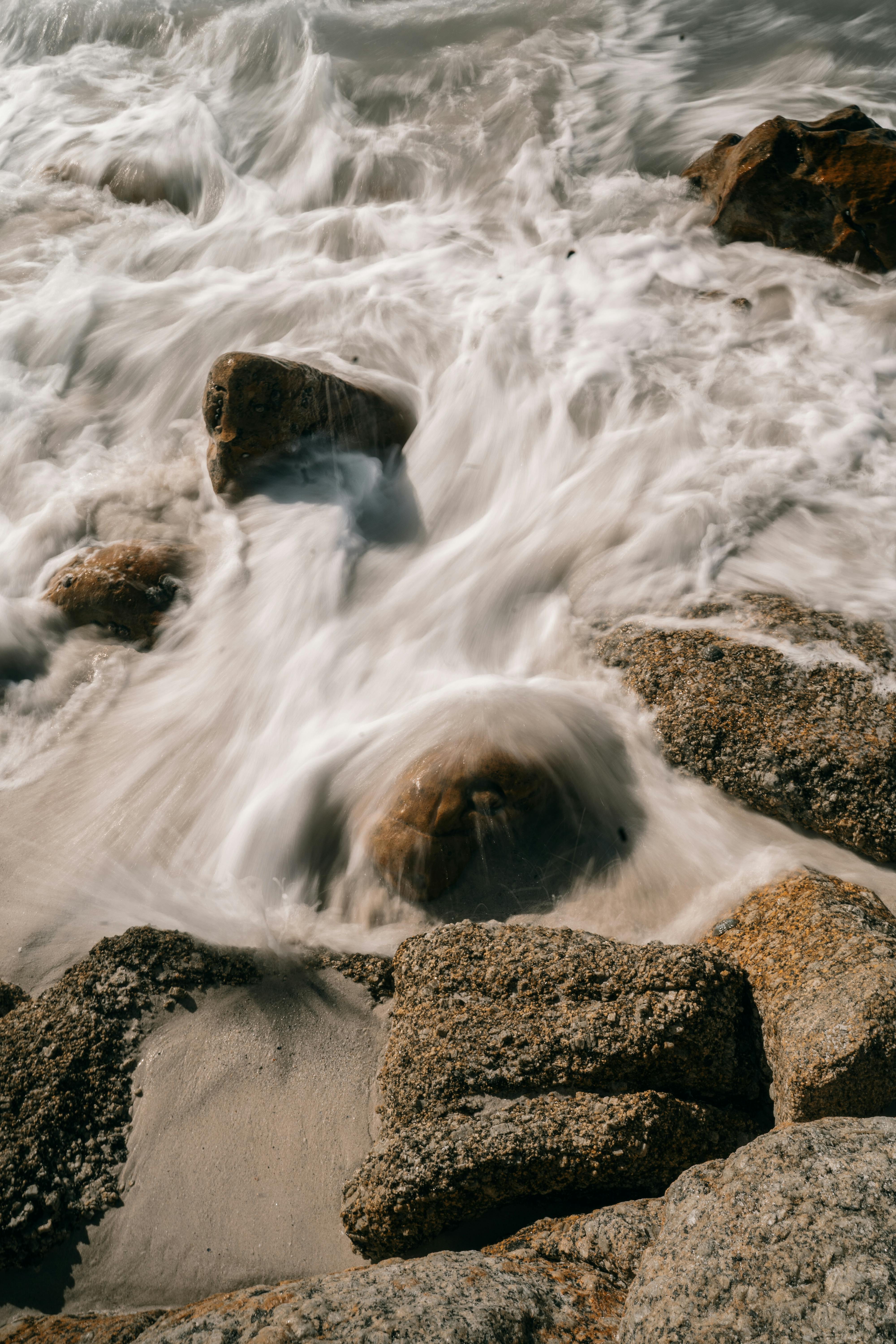 Rapids on Rocks · Free Stock Photo