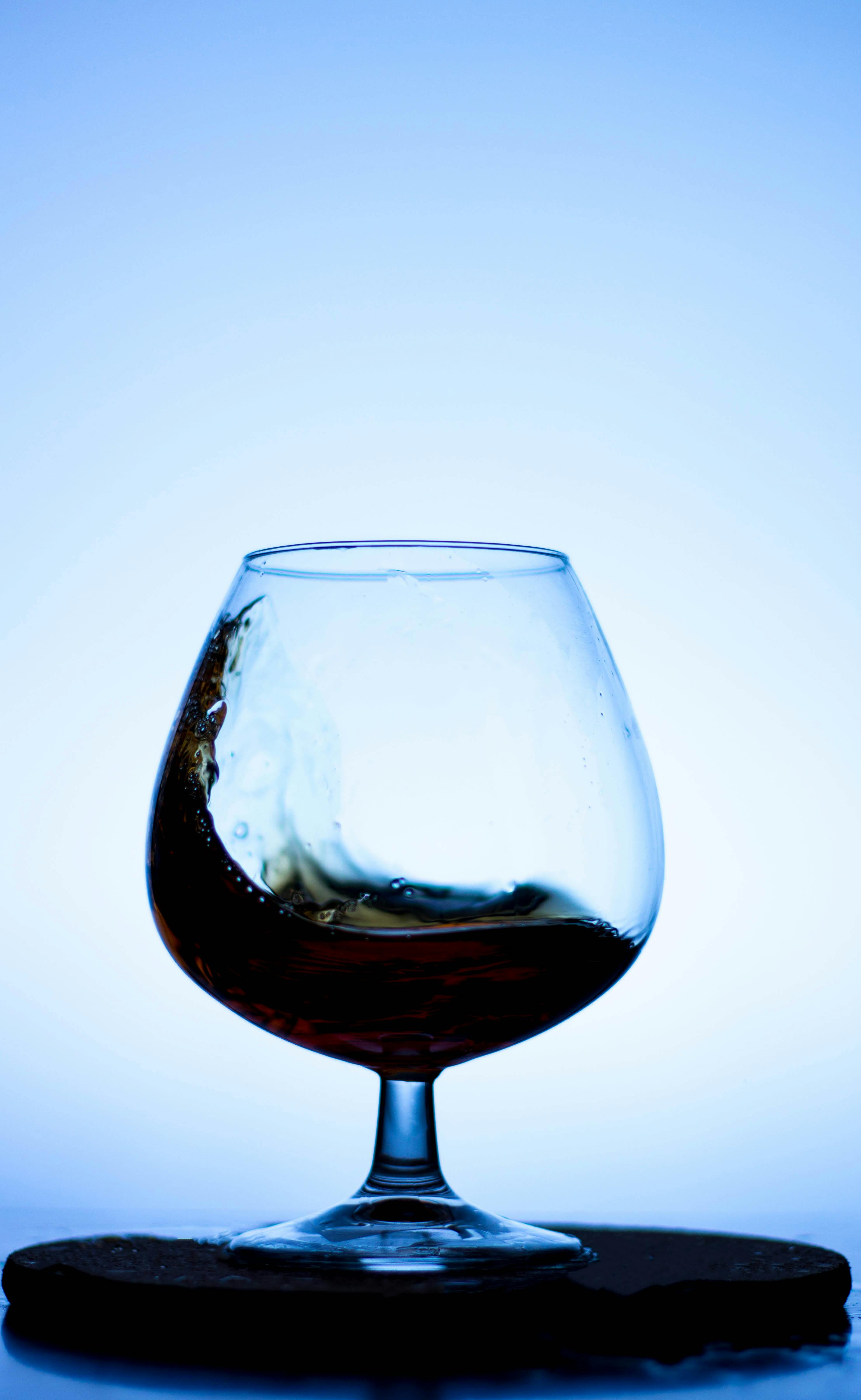 Wine inside Clear Wine Glass · Free Stock Photo
