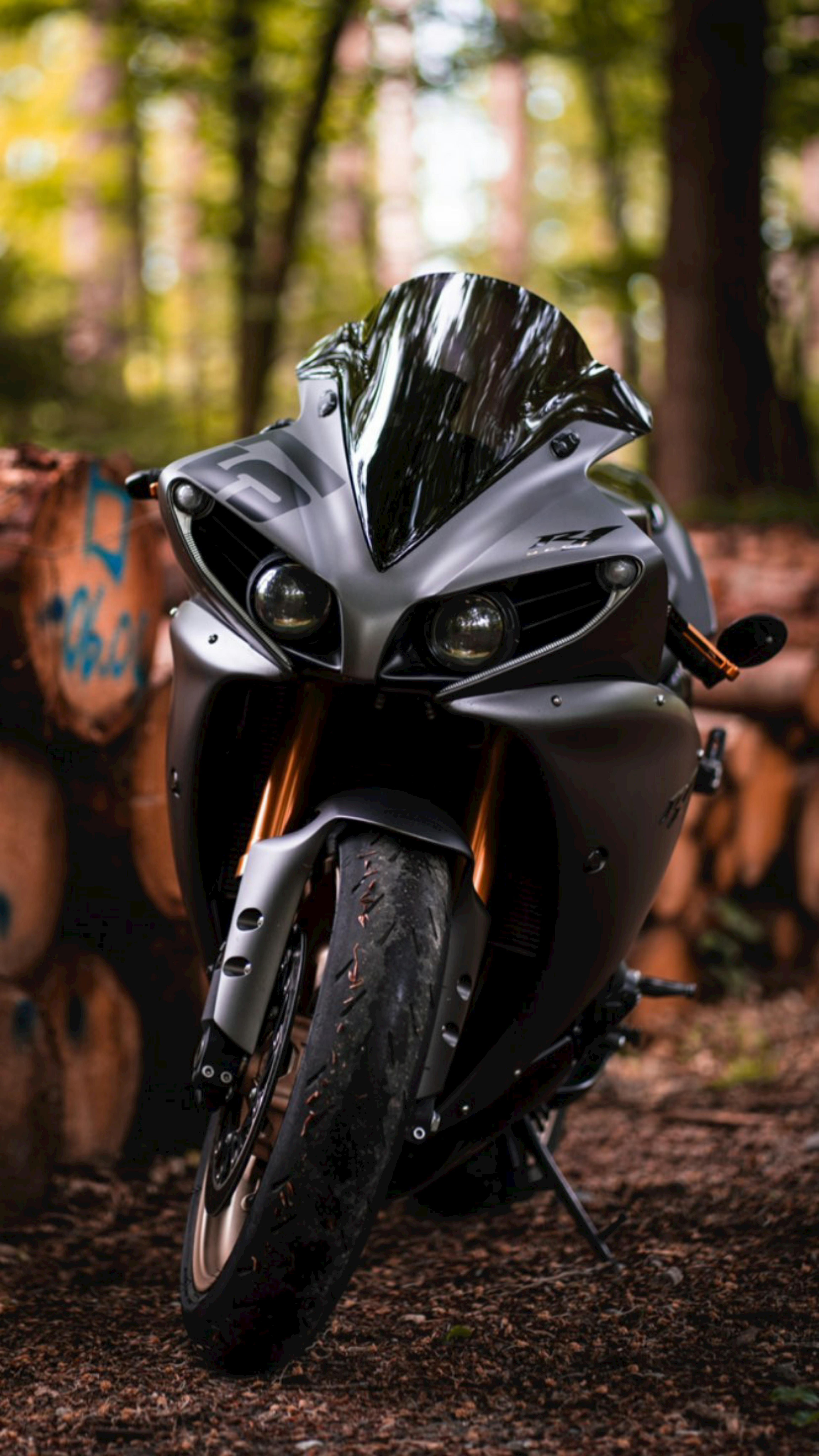 Photo of Parked Motorcycle · Free Stock Photo