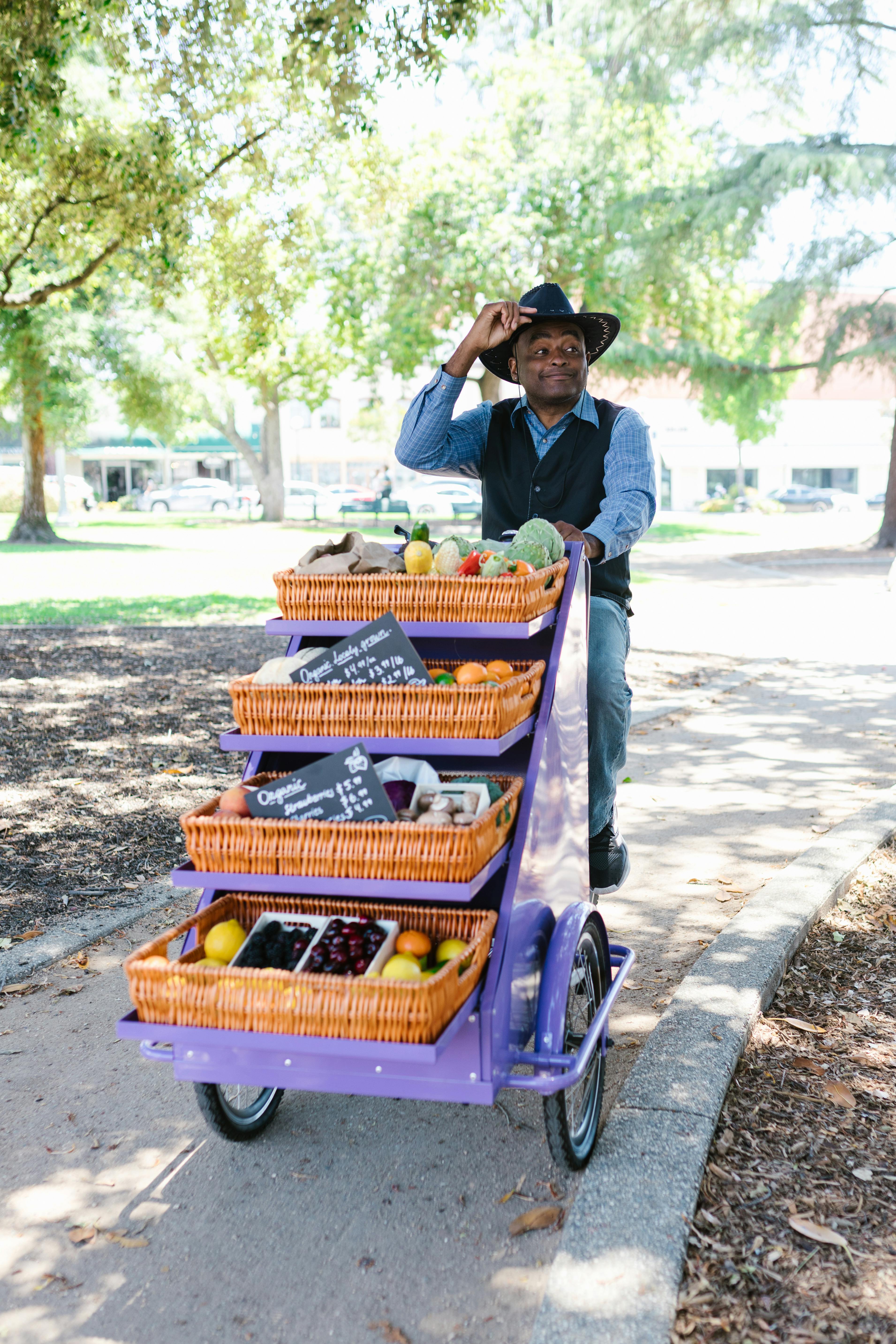 Vegetables Cart On Road Photos, Download Free Vegetables Cart On Road ...