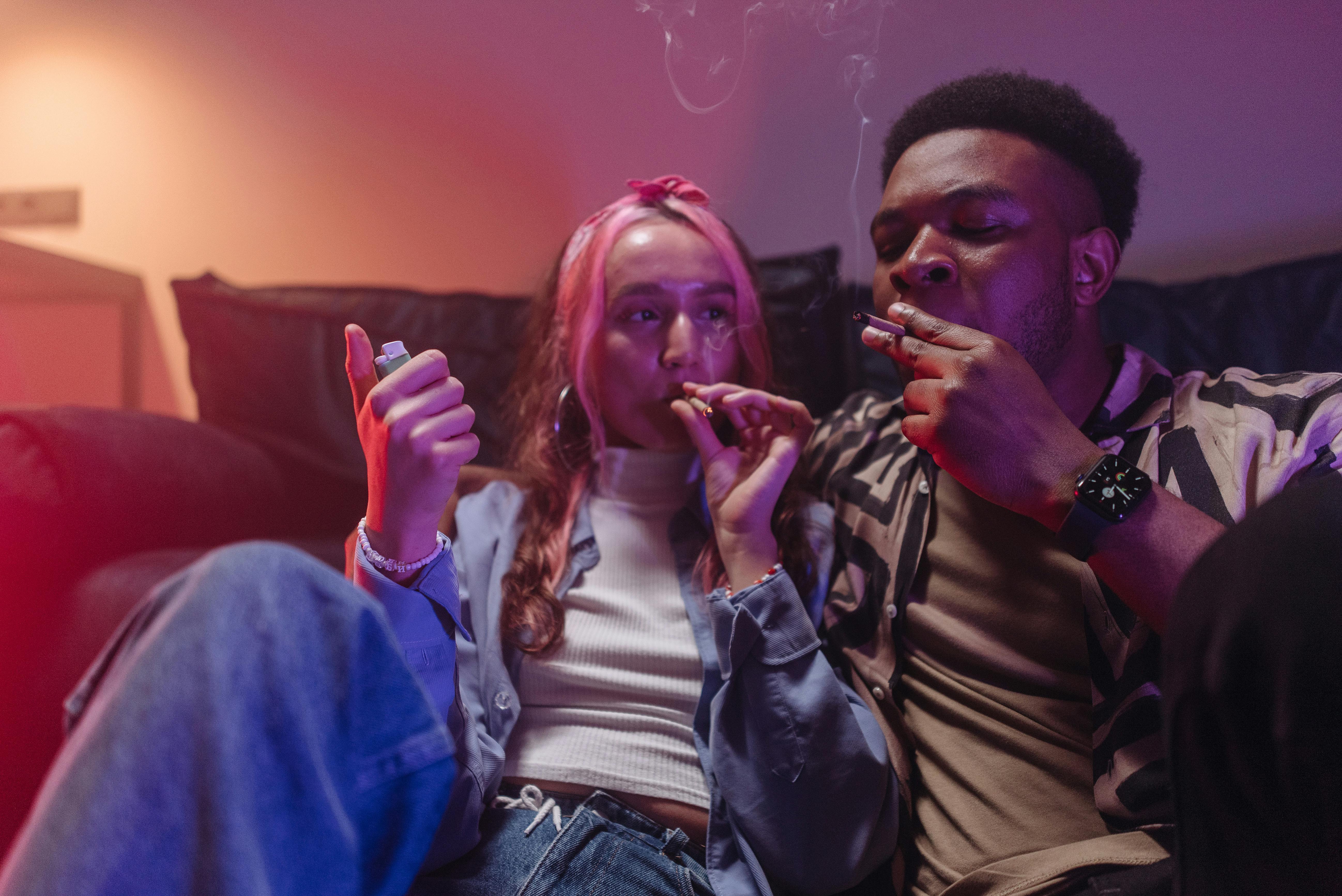 Friends Smoking Together · Free Stock Photo