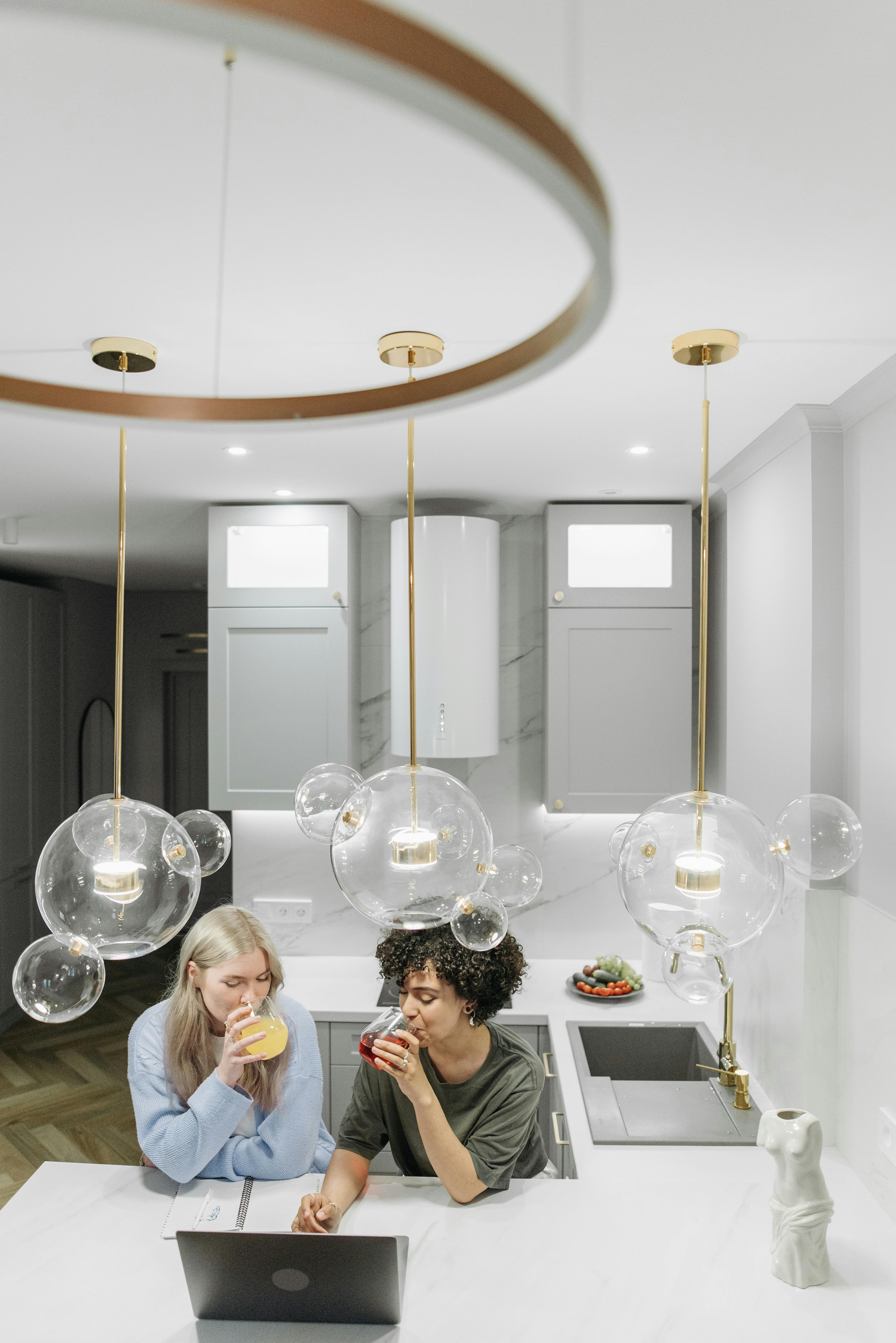 Women Drinking Cocktails at Home · Free Stock Photo