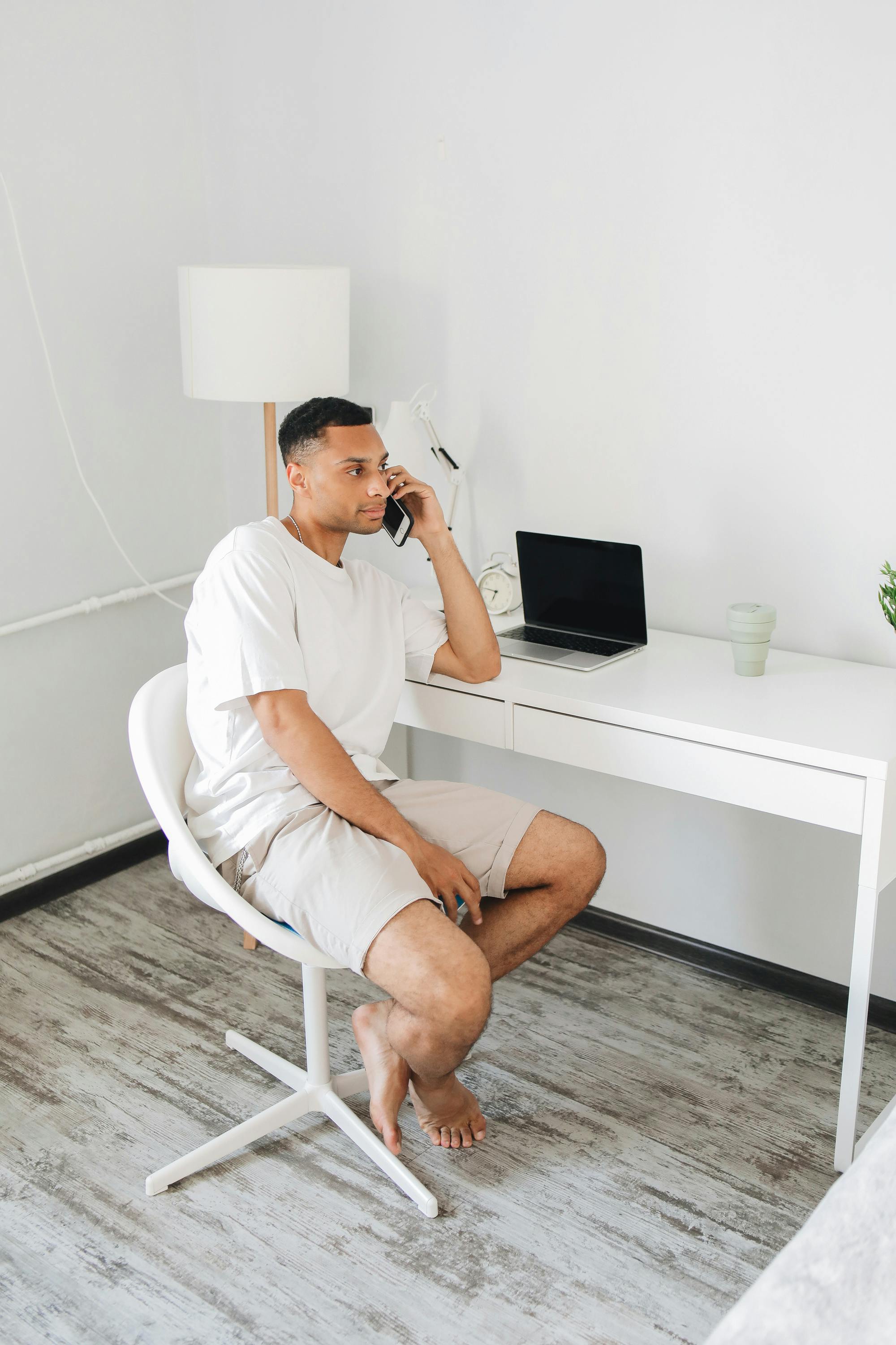 A Man Sitting at the Table · Free Stock Photo