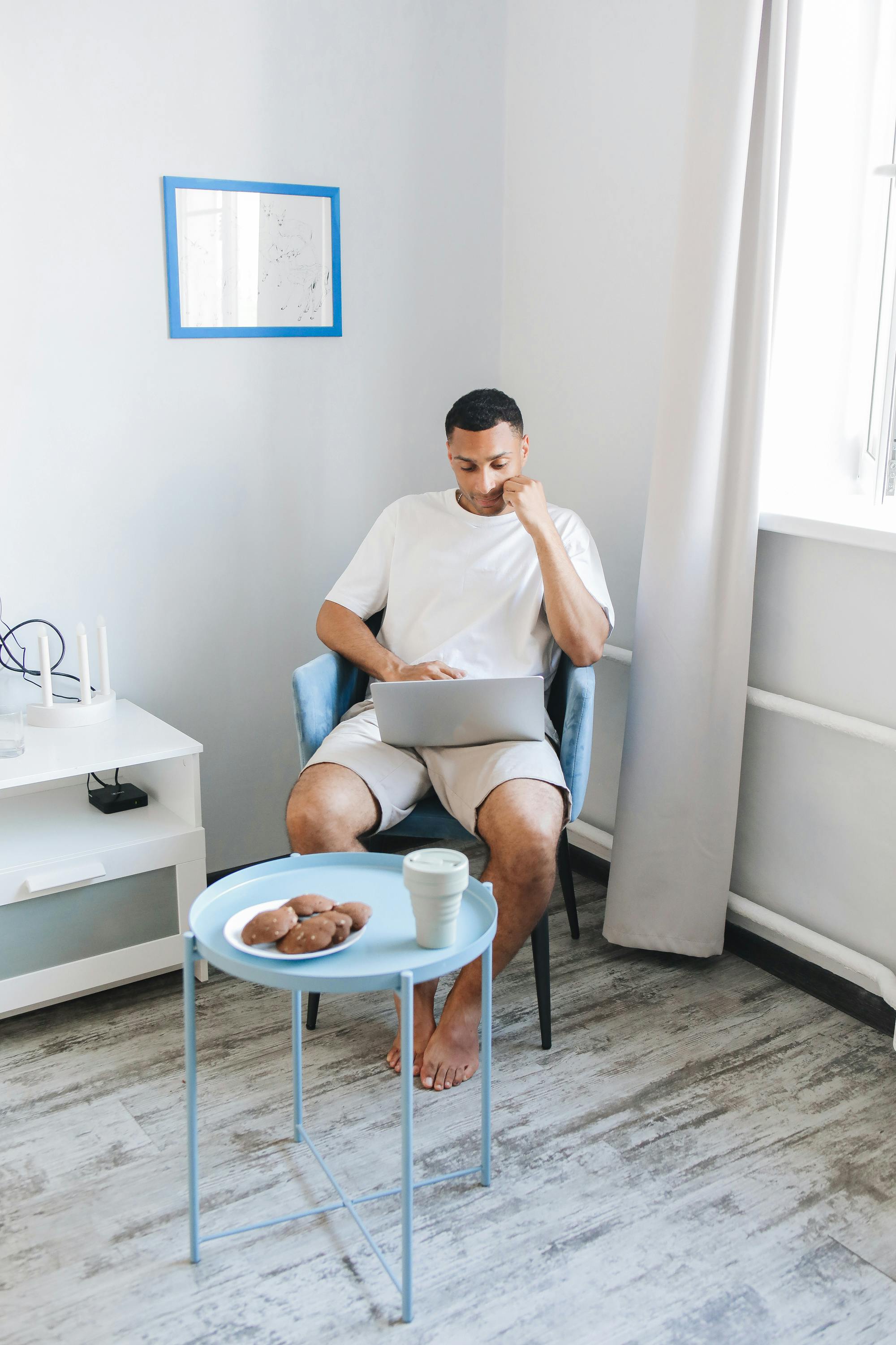 A Man Sitting at the Table · Free Stock Photo