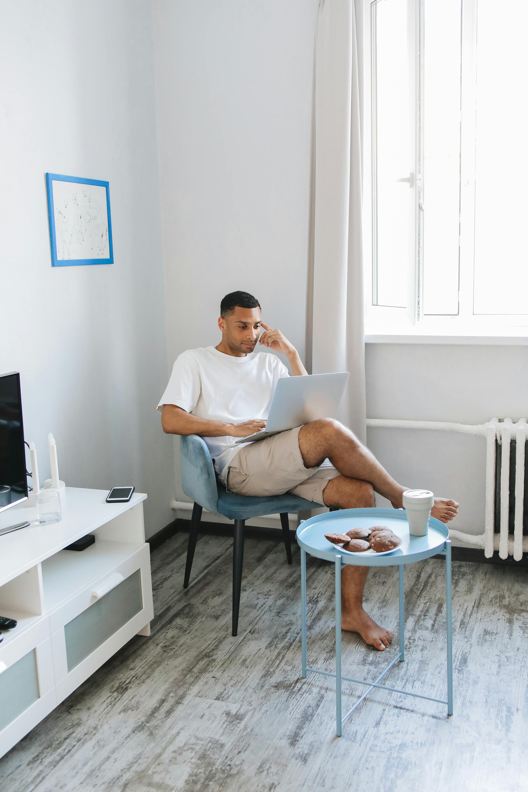 A Man using a Laptop · Free Stock Photo