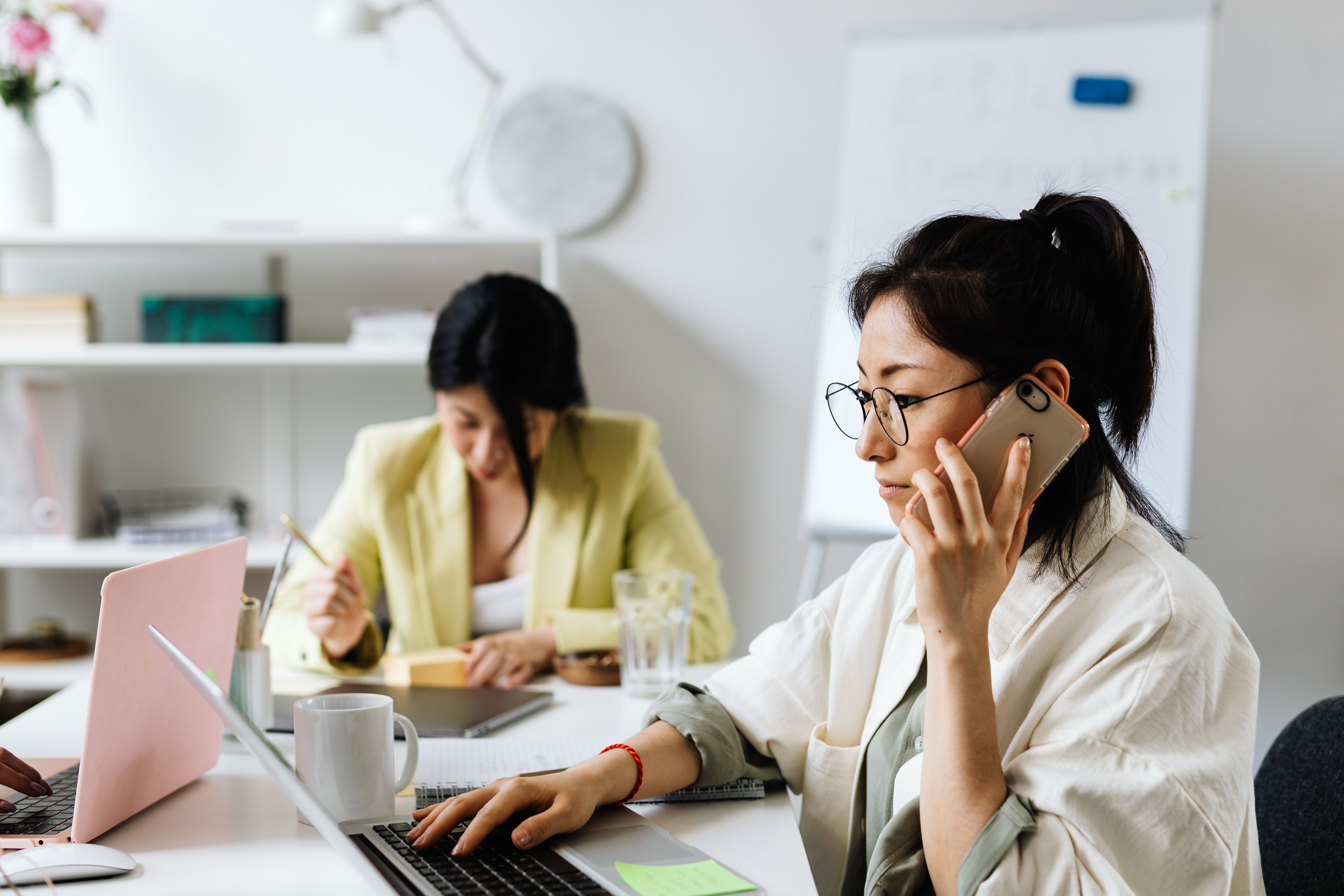 A Woman using a Smartphone · Free Stock Photo