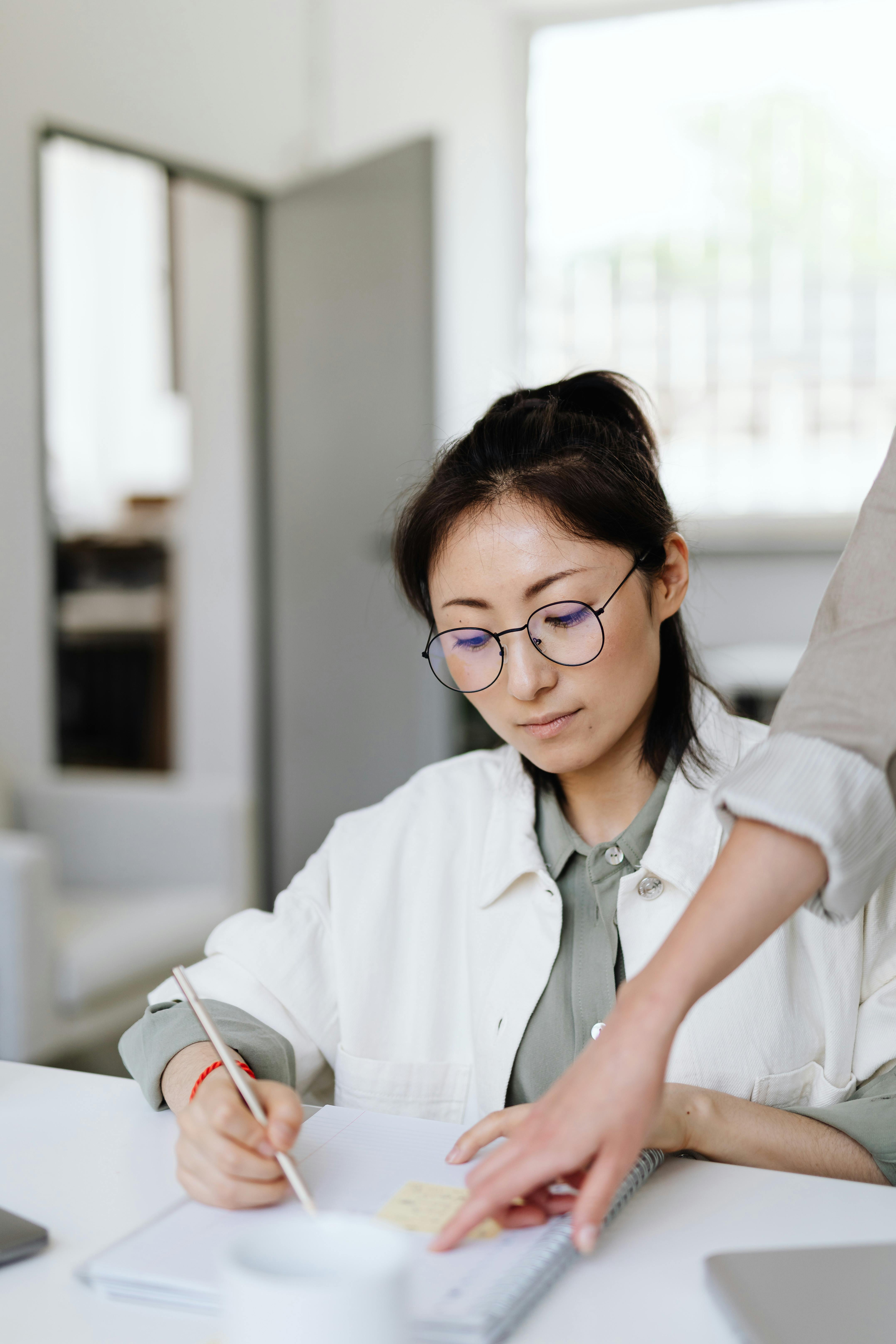 Two Students Studying Together · Free Stock Photo
