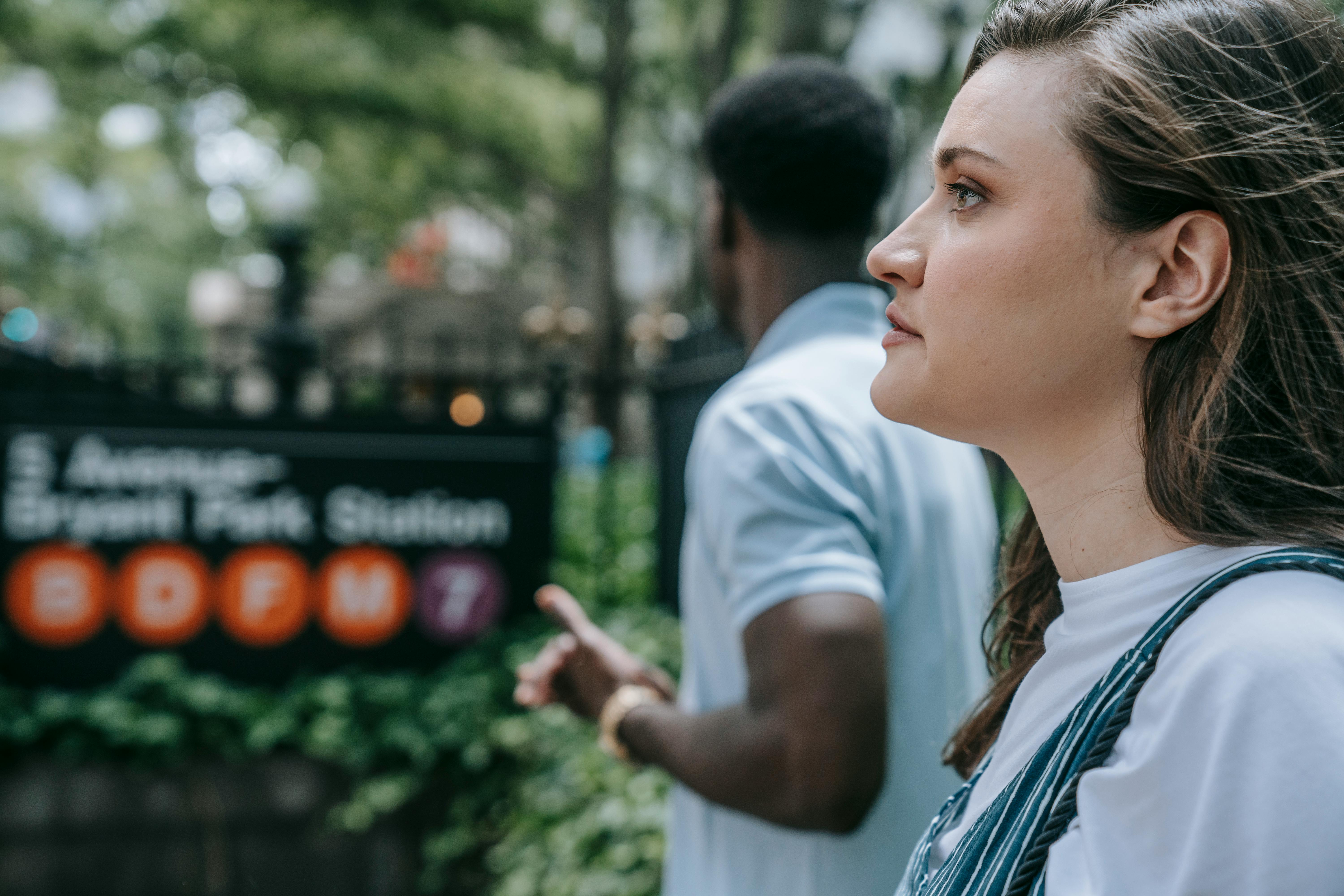 Close Up Photo of Woman in Side View · Free Stock Photo