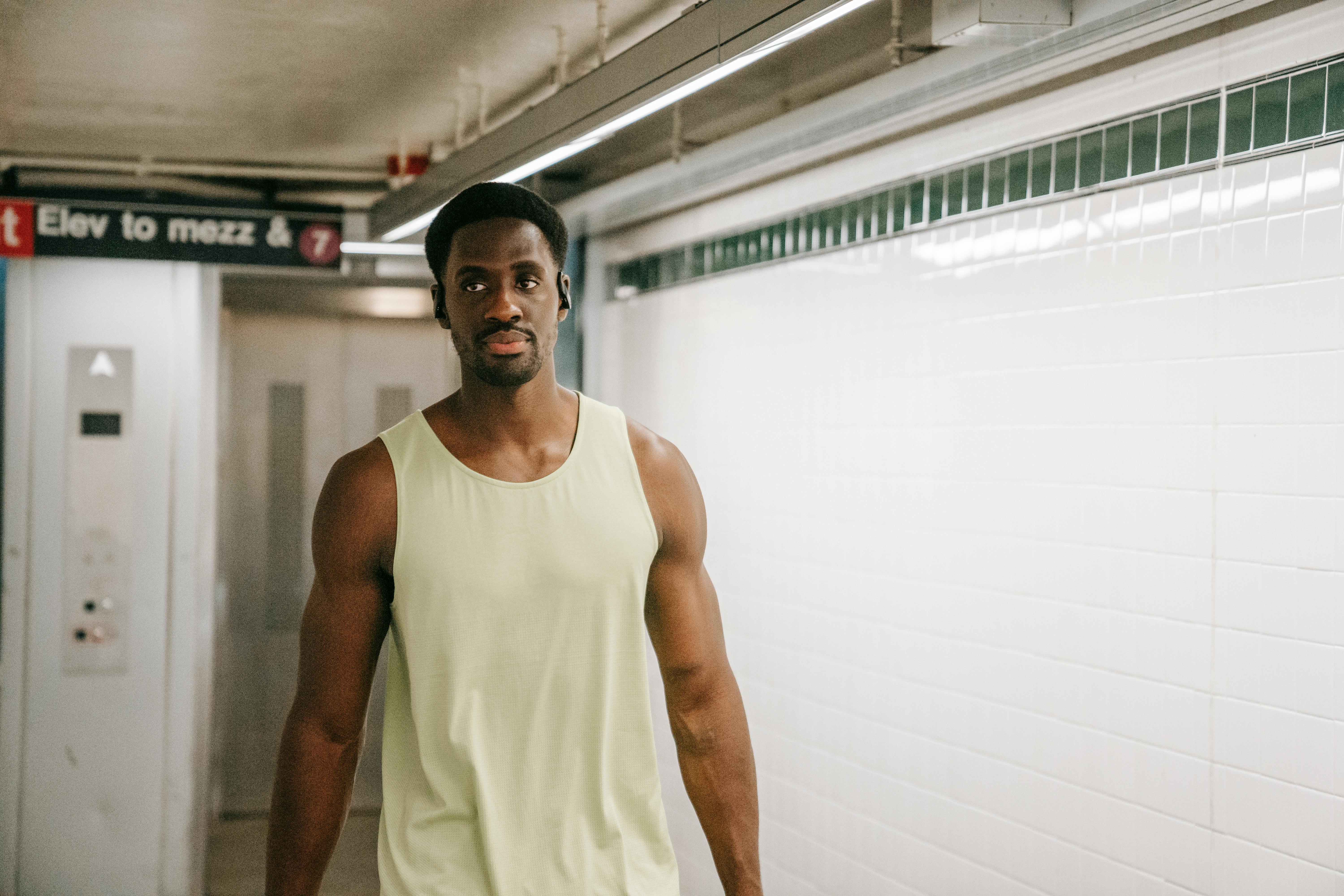 Photo of a Person in Tank Top · Free Stock Photo