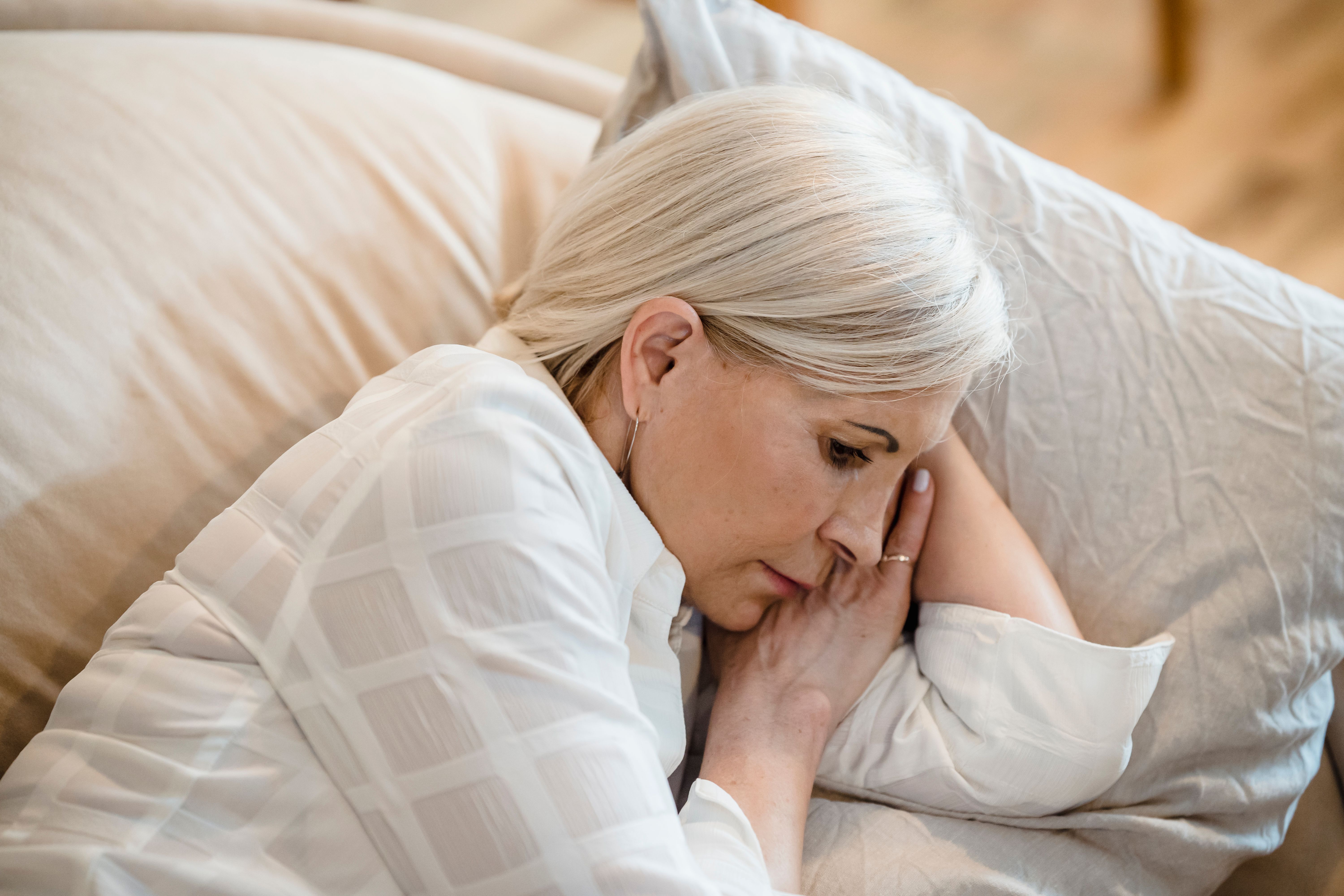 A Sad Woman Resting · Free Stock Photo