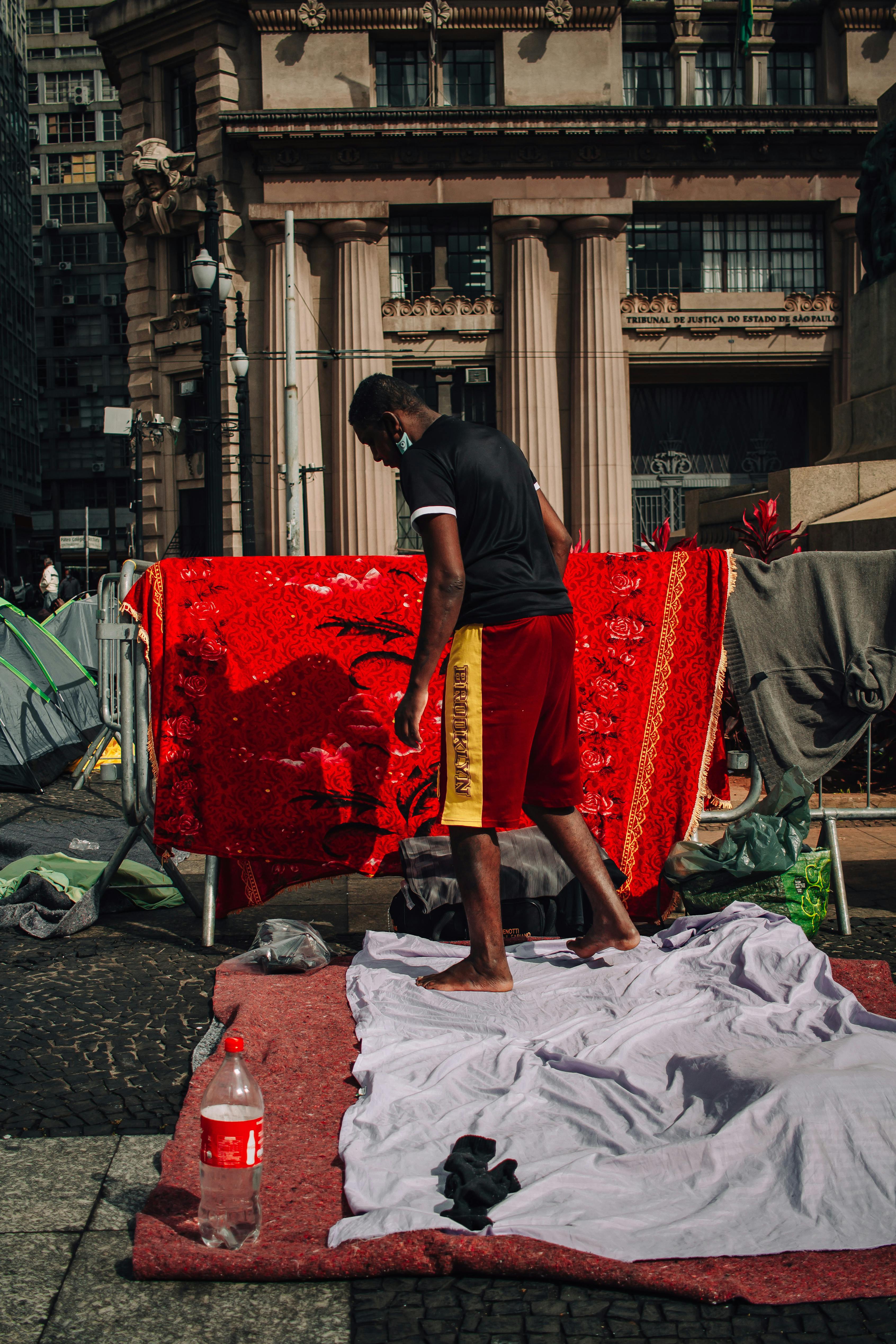 Person Wearing Eat Right Work Hard Feel Good-printed Shirt · Free Stock ...