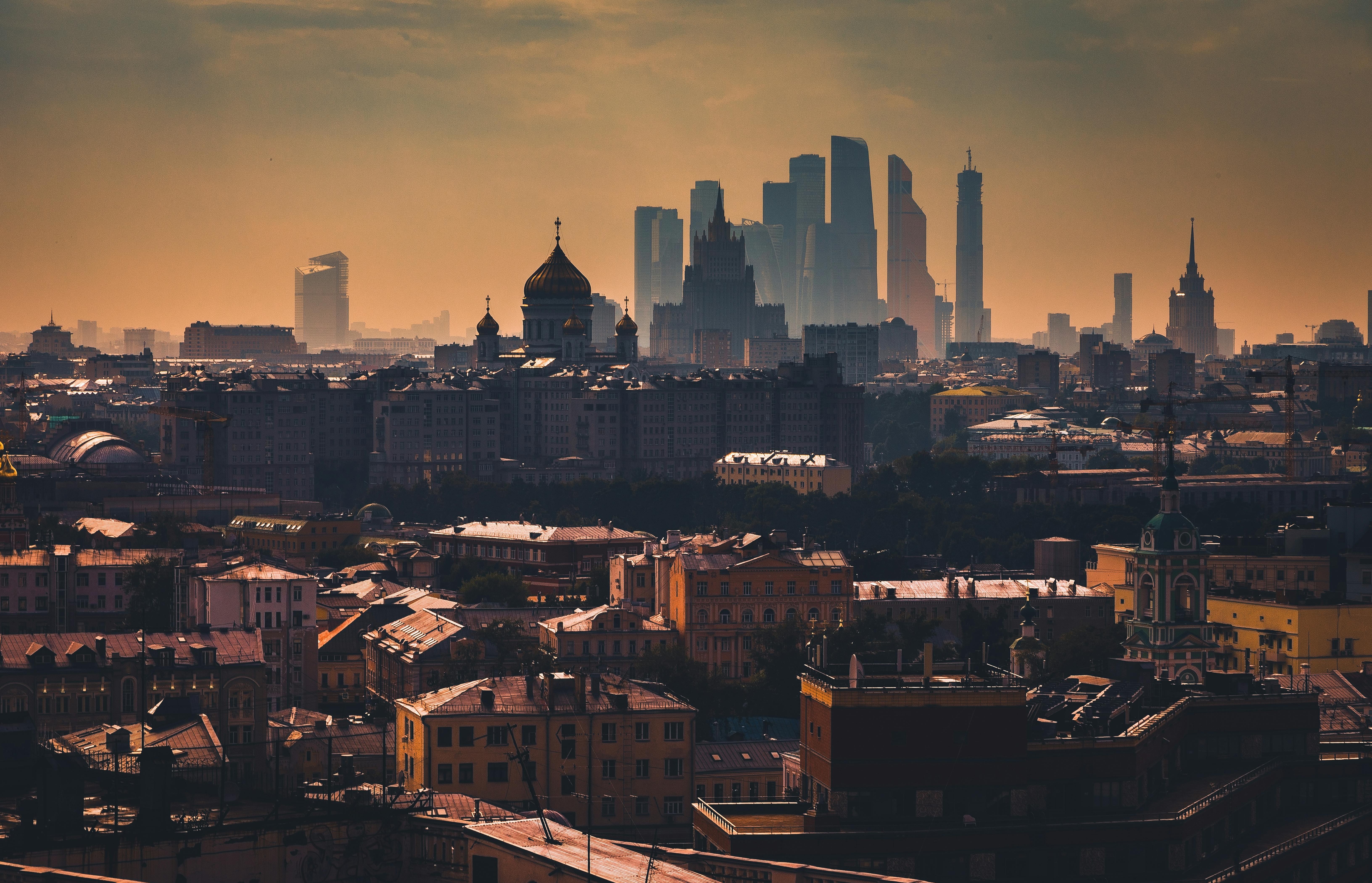 Aerial View Of Cityscape · Free Stock Photo