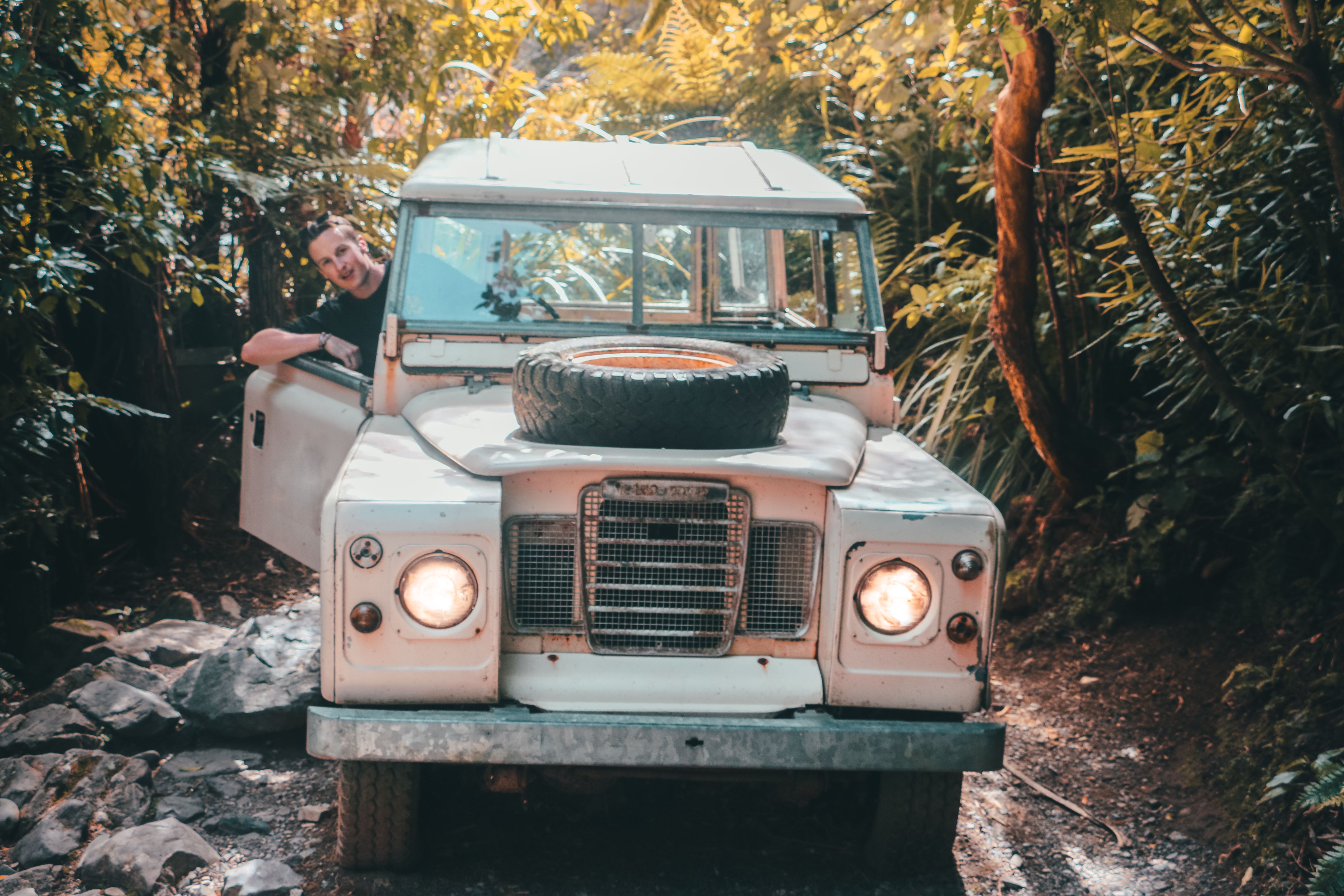 4x4 Truck on a Forest · Free Stock Photo