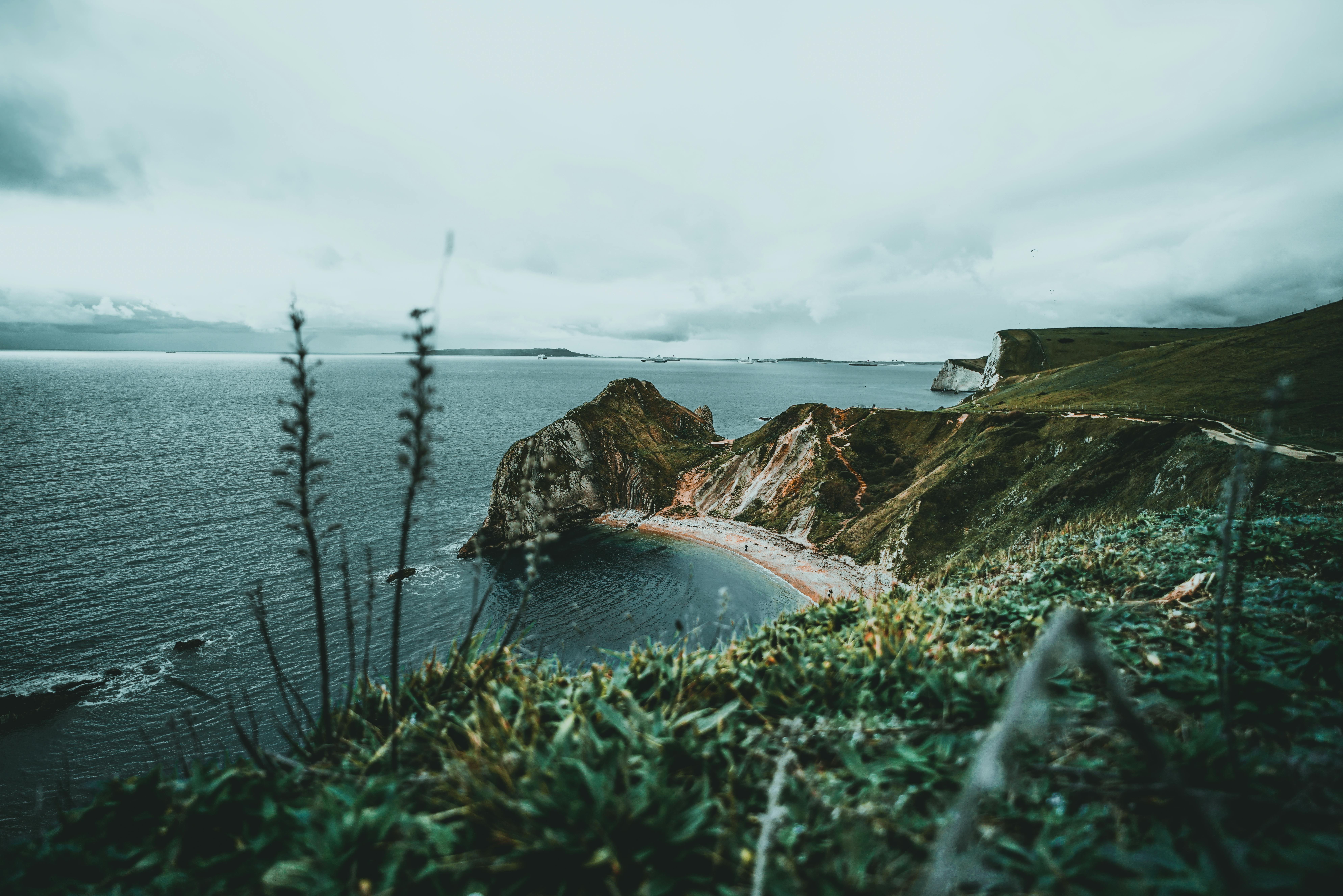 High-angle Photography of Ocean · Free Stock Photo