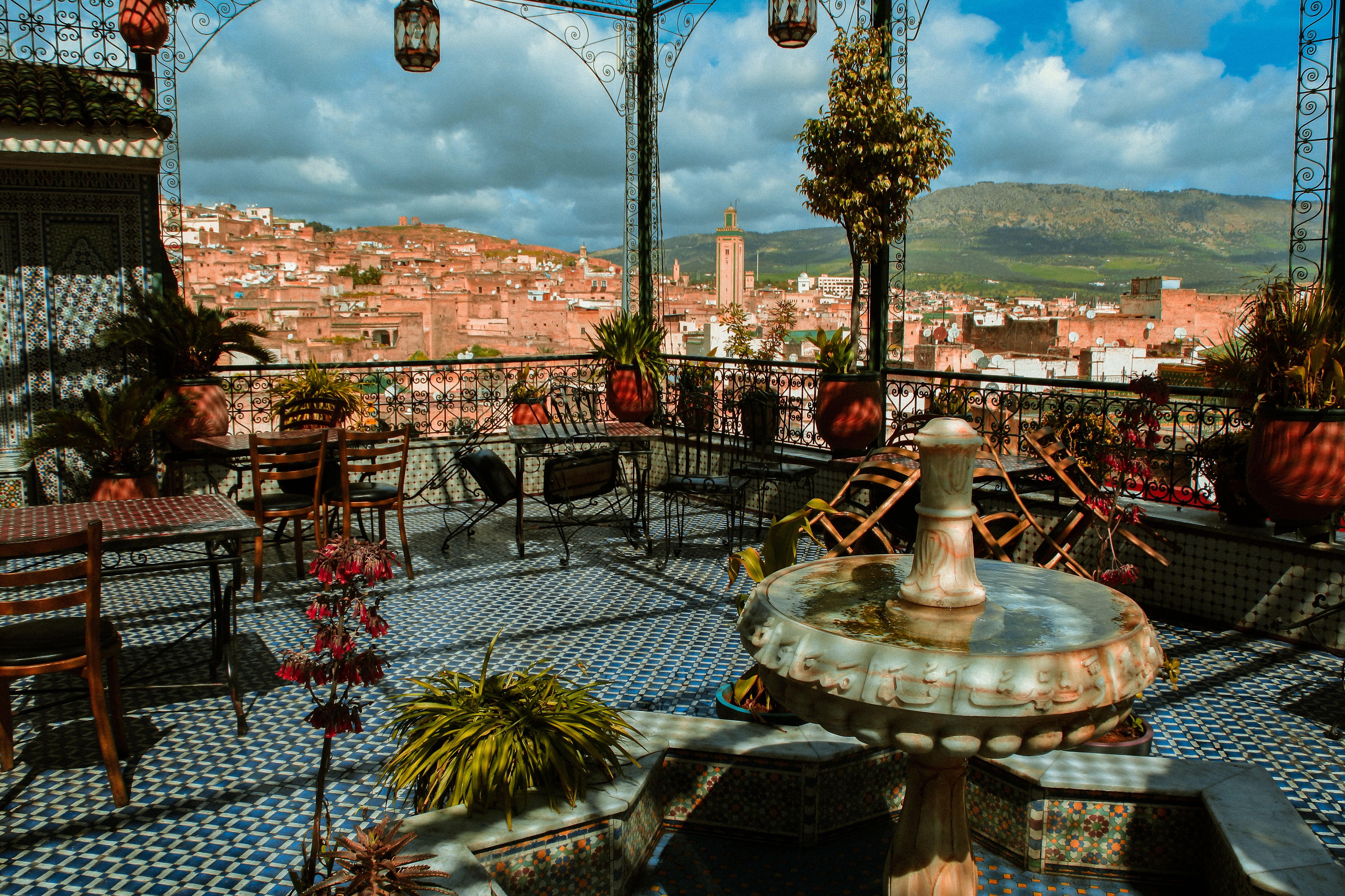 Marrakesh Panorama From a Terrace · Free Stock Photo