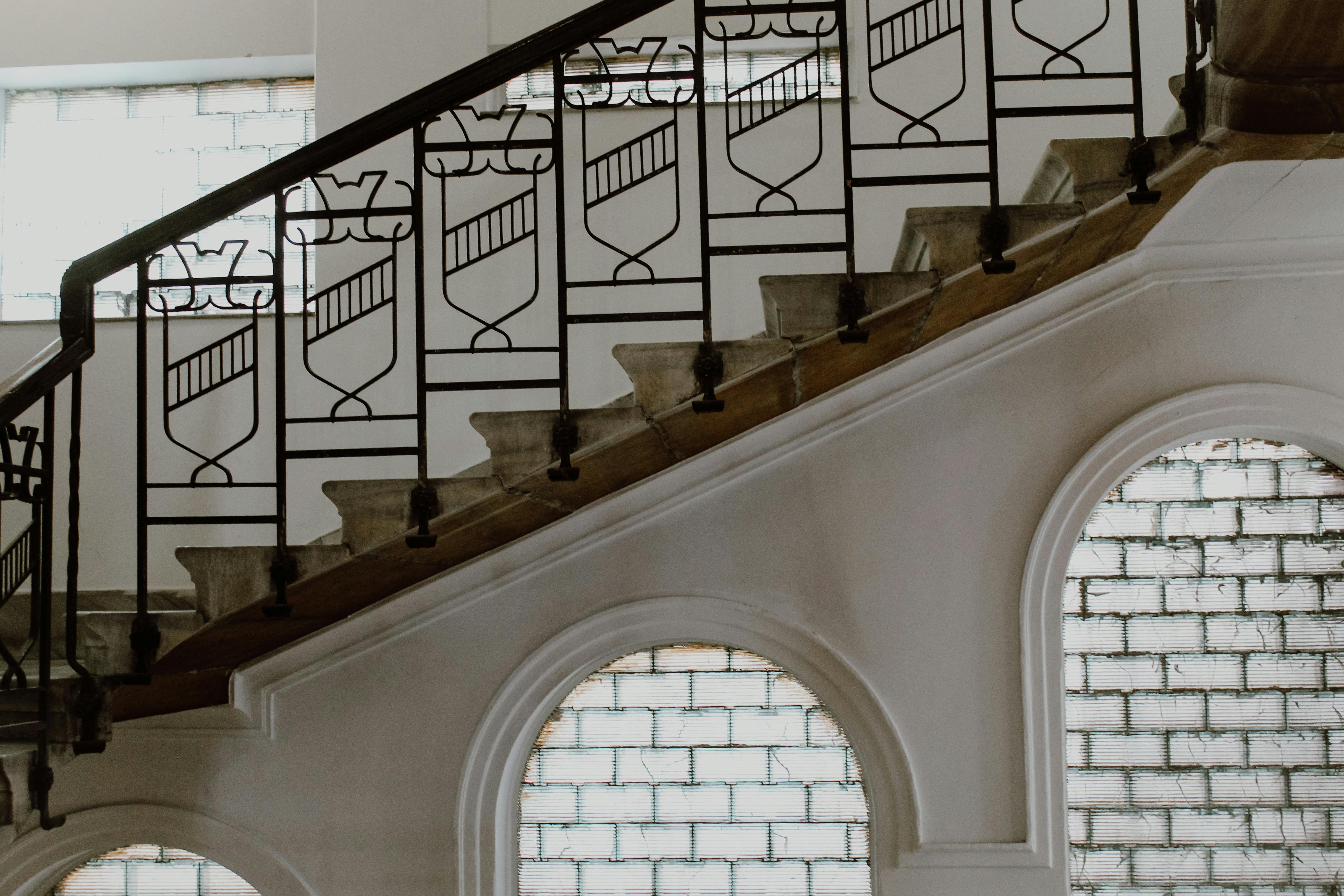 Woman Going Down The Stairs · Free Stock Photo