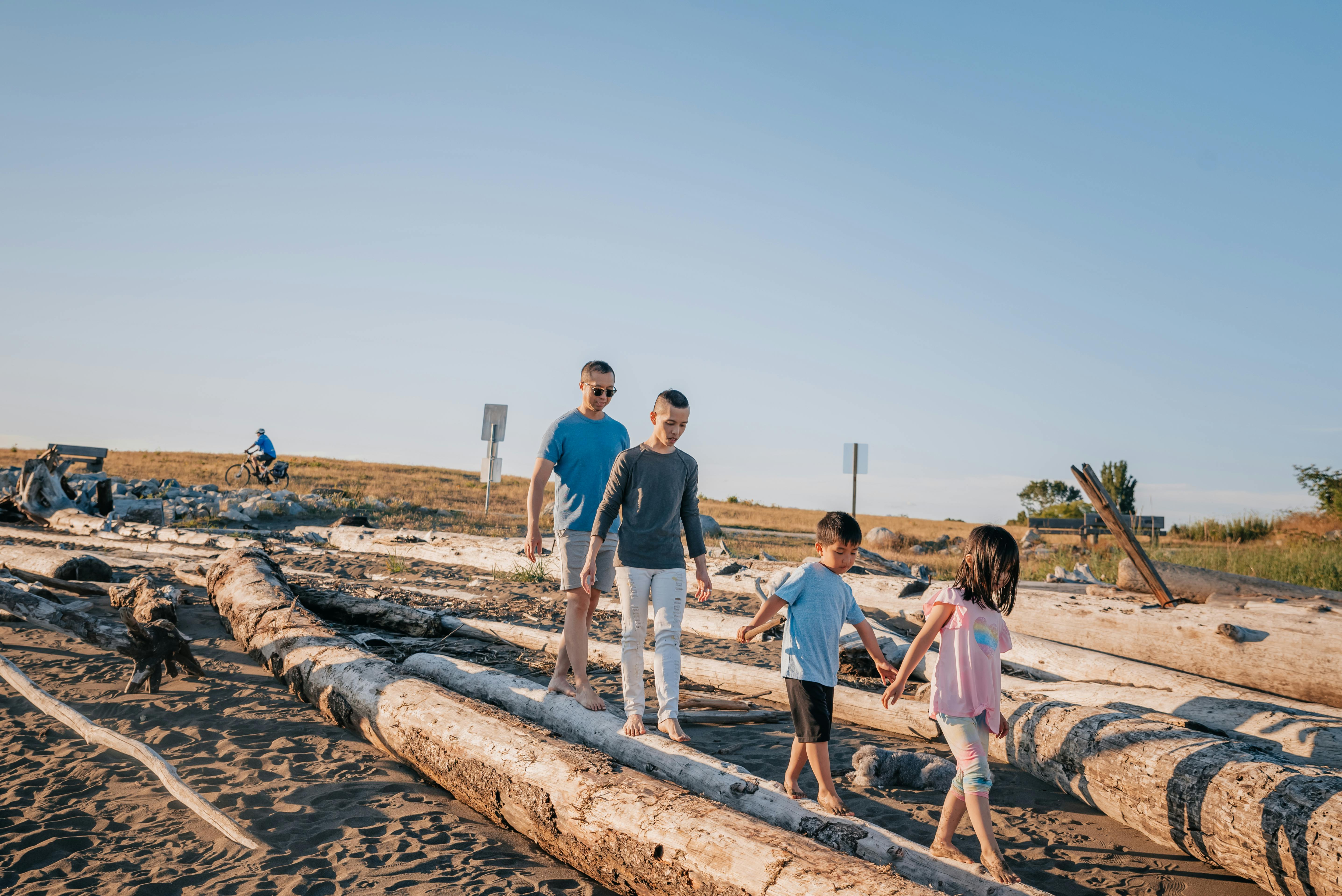 A Happy Family Close Together · Free Stock Photo