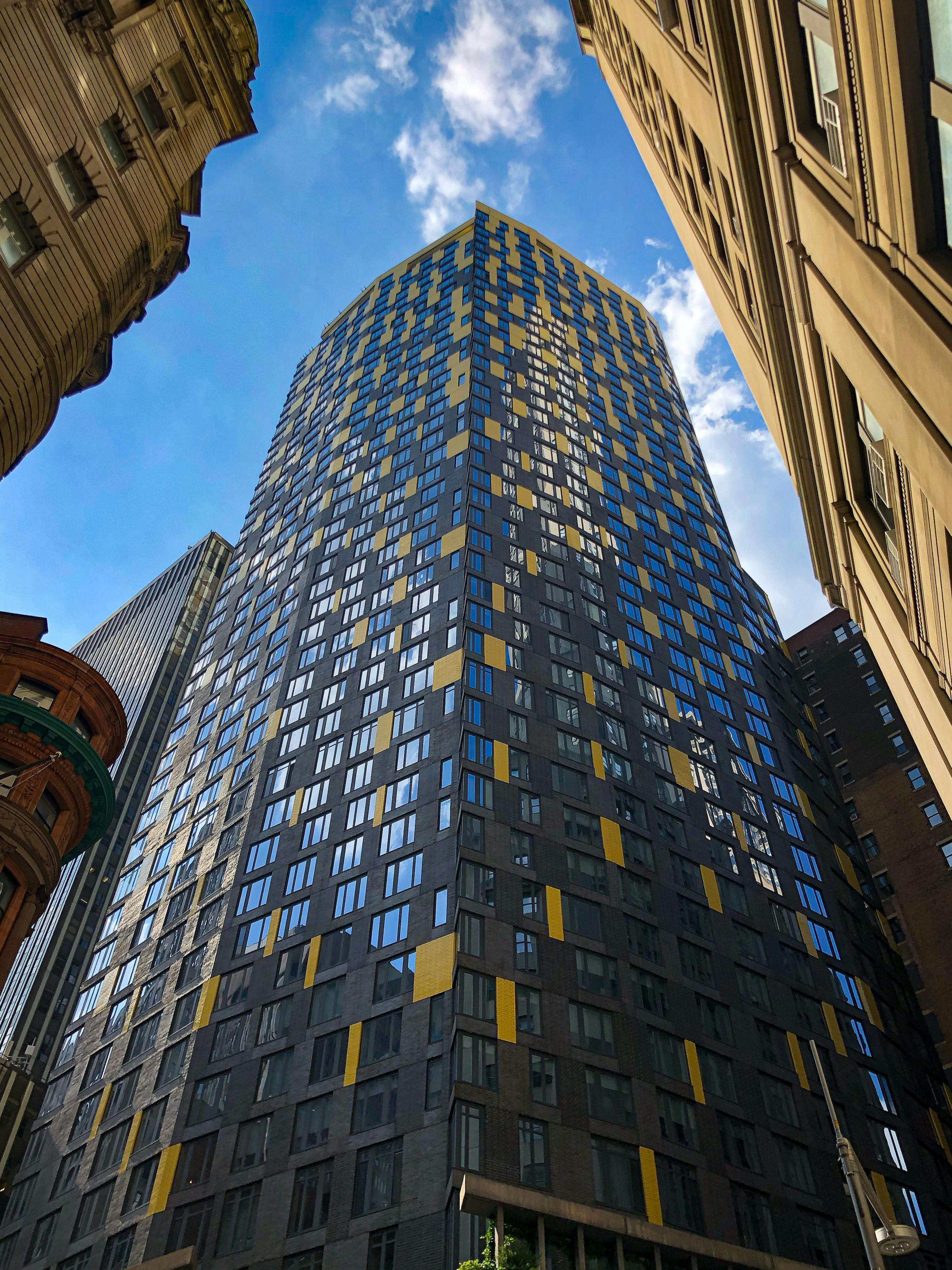 Gray and Yellow Building under Blue Sky · Free Stock Photo