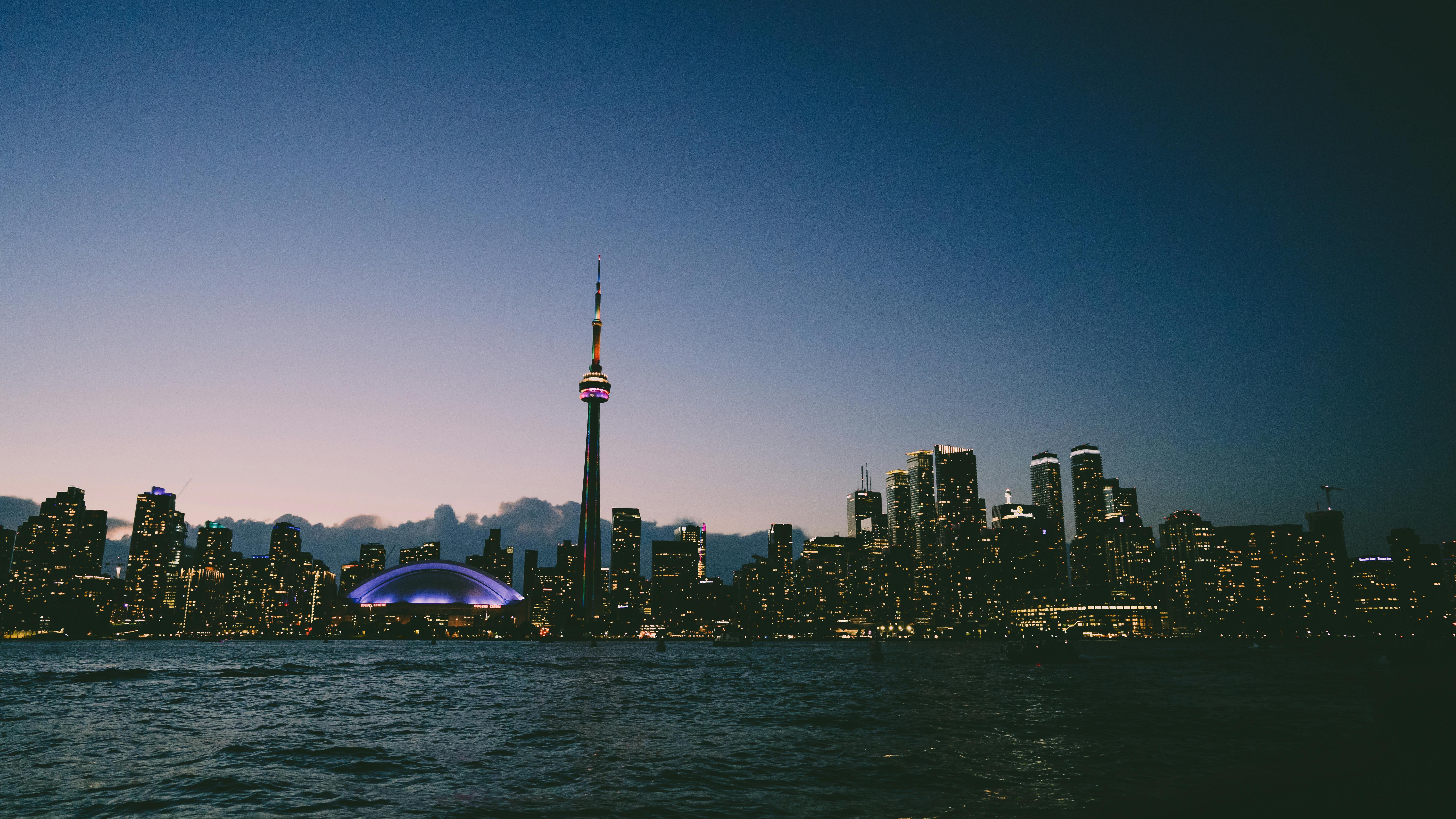 A View of Toronto at Night · Free Stock Photo