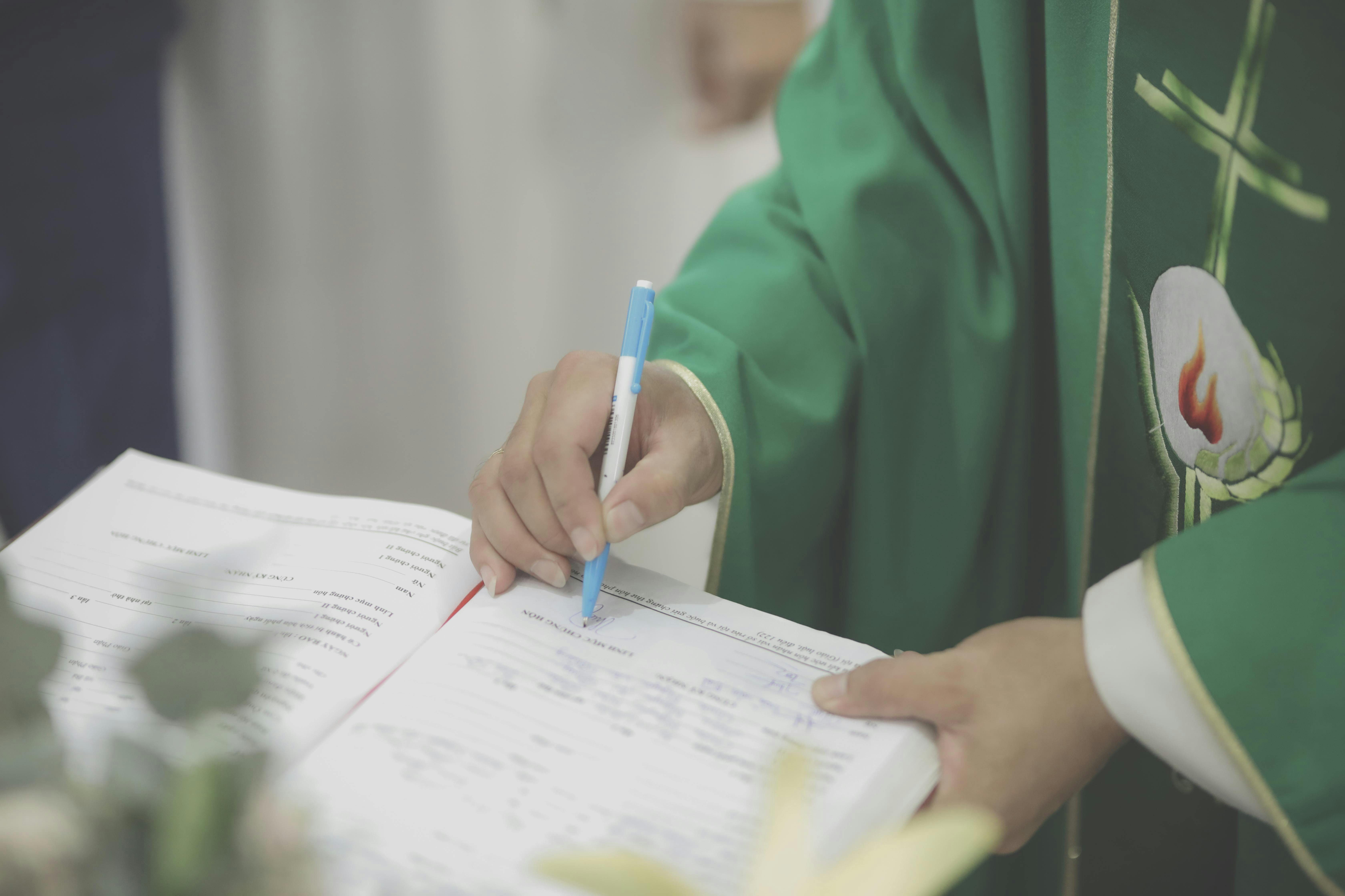Two People Getting Married · Free Stock Photo