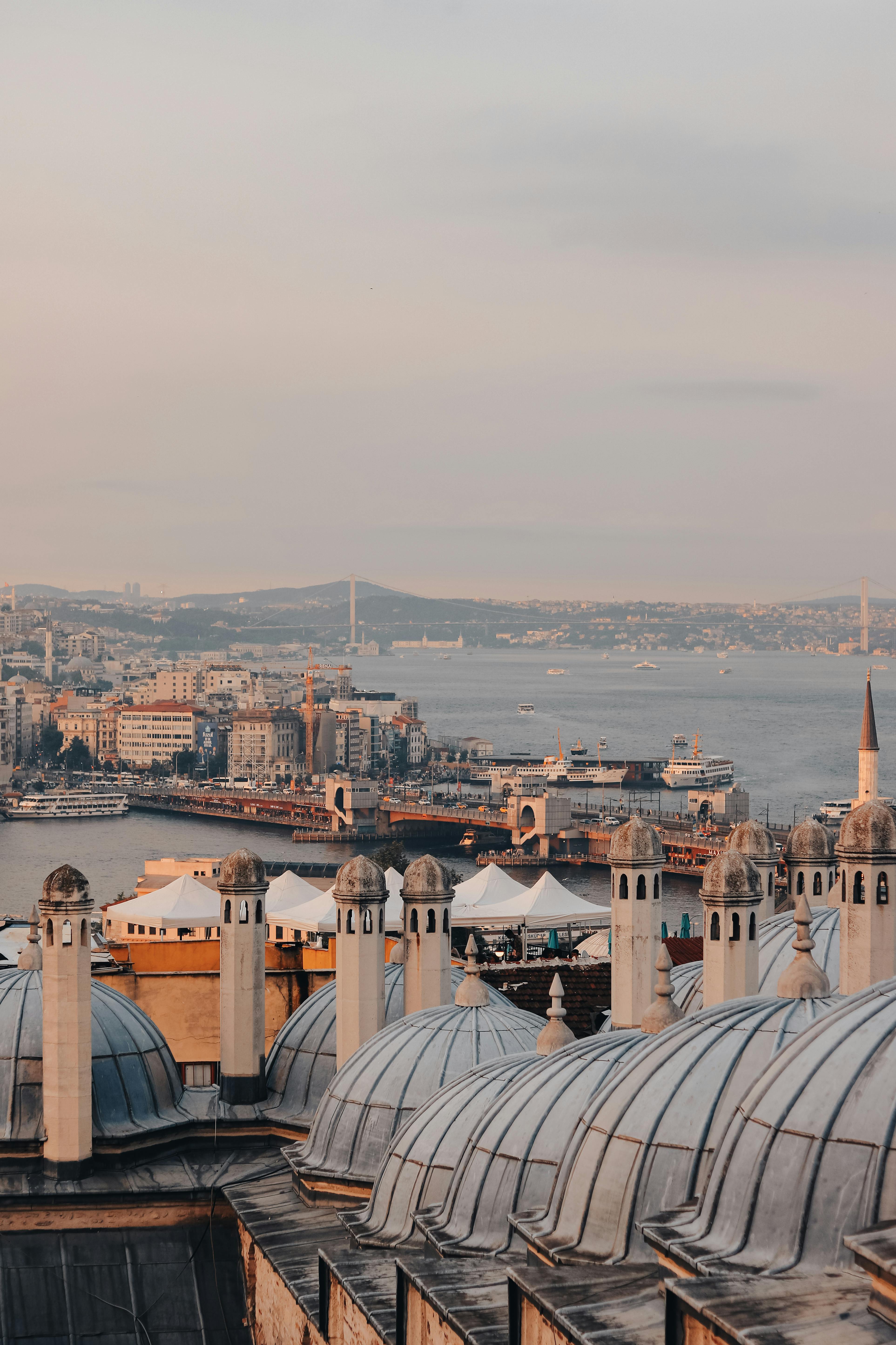Aerial View of Dome Roof Building · Free Stock Photo