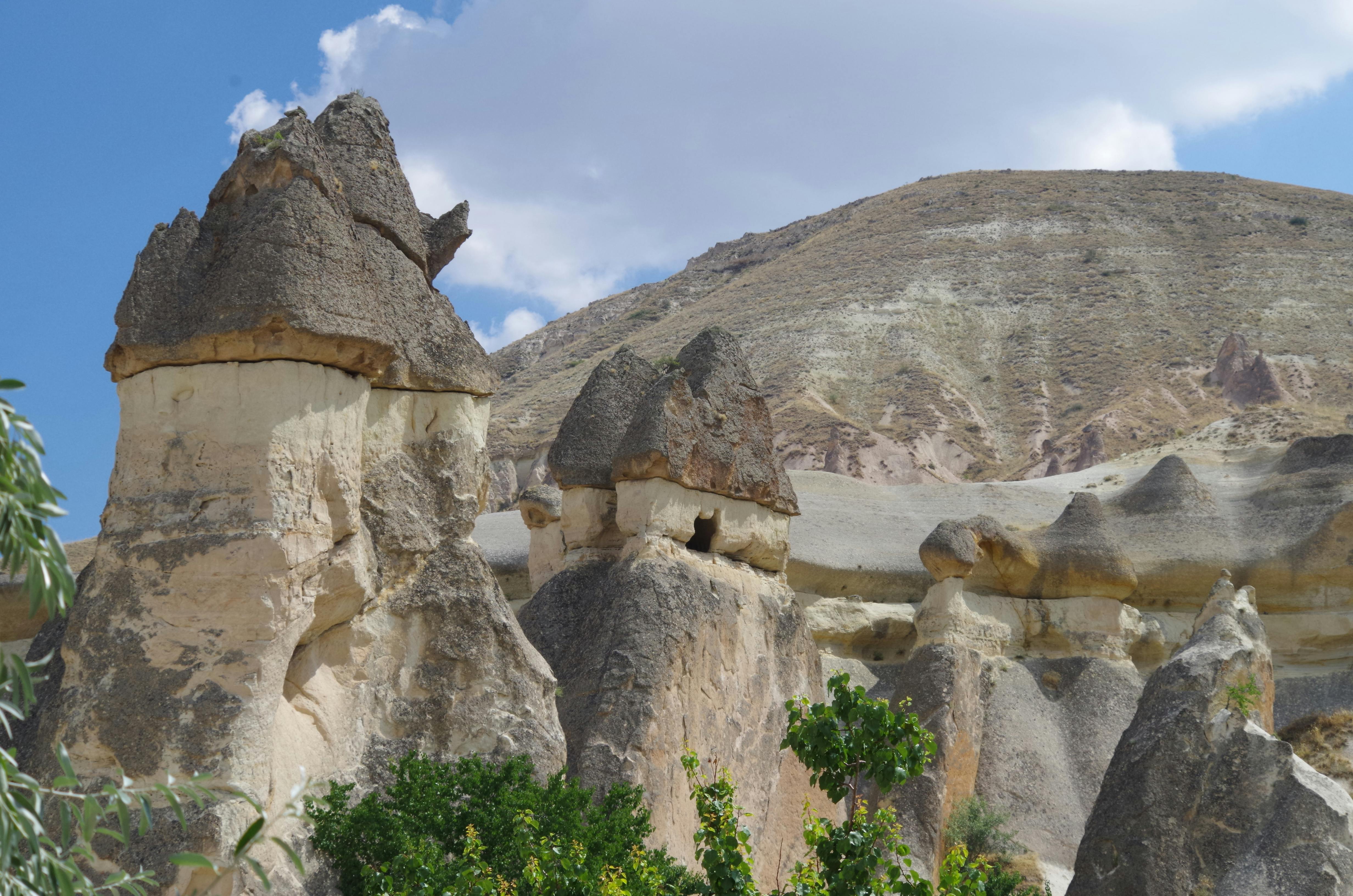 Cone Shaped Rock Formations at Cappadocia Turkey · Free Stock Photo