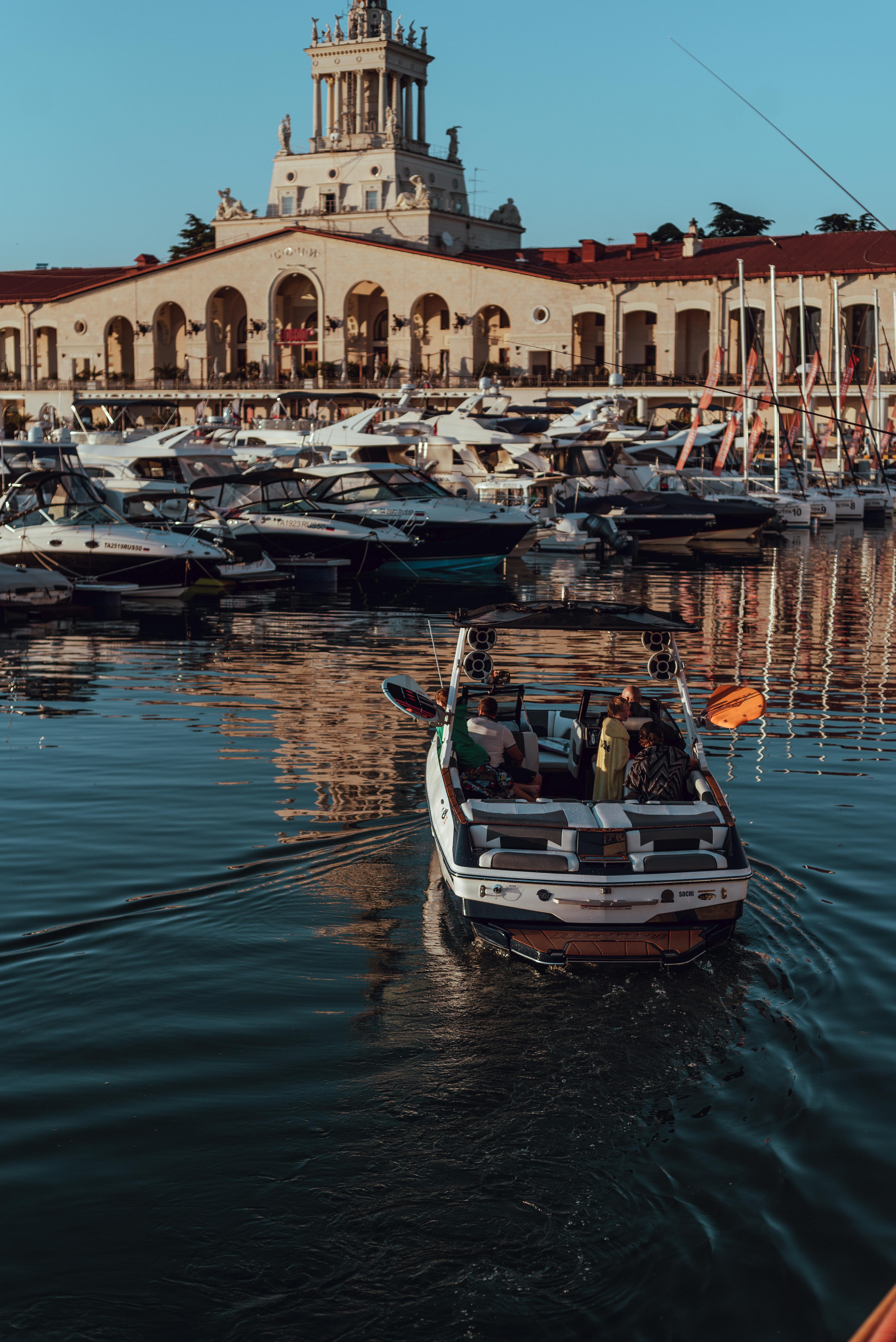 A Speedboat on the Water · Free Stock Photo