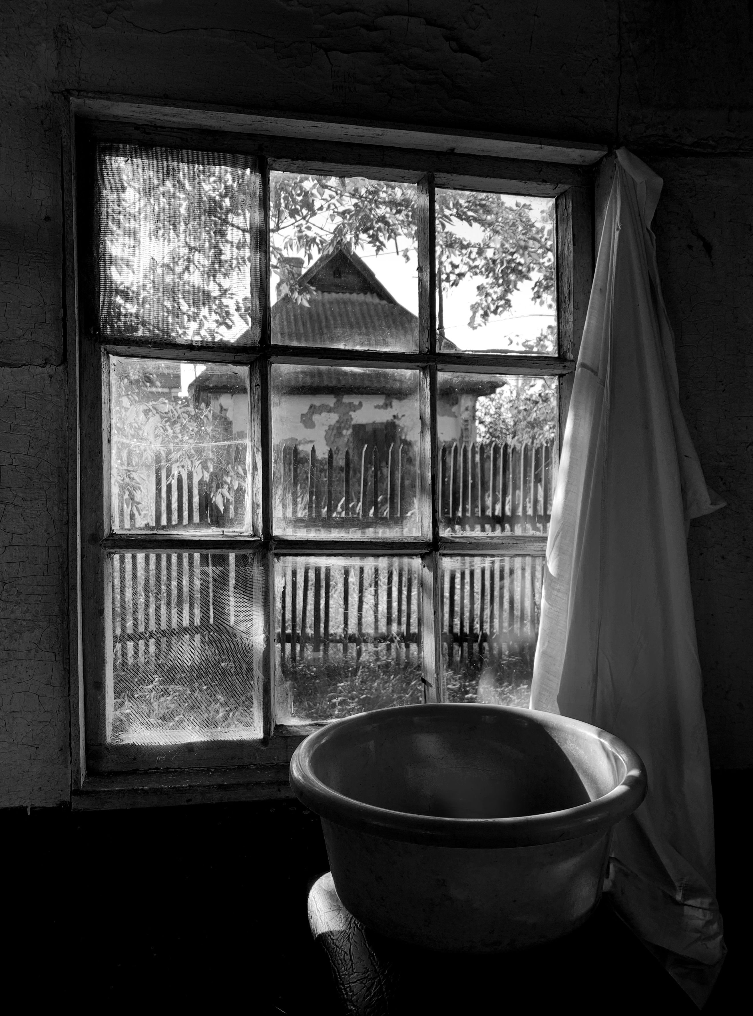 A Basin Near a Glass Window · Free Stock Photo