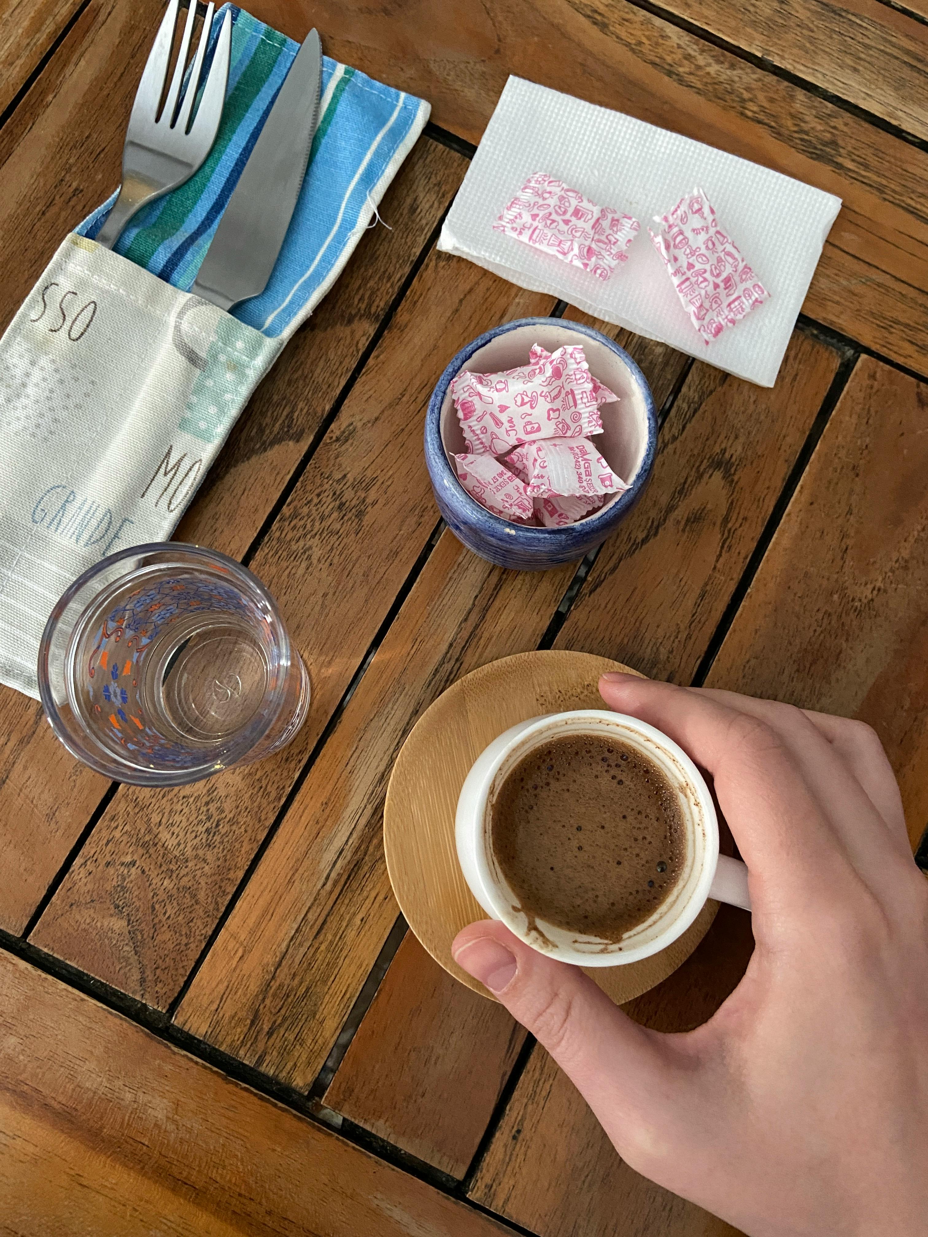 Two Holding Hands on a Menu · Free Stock Photo