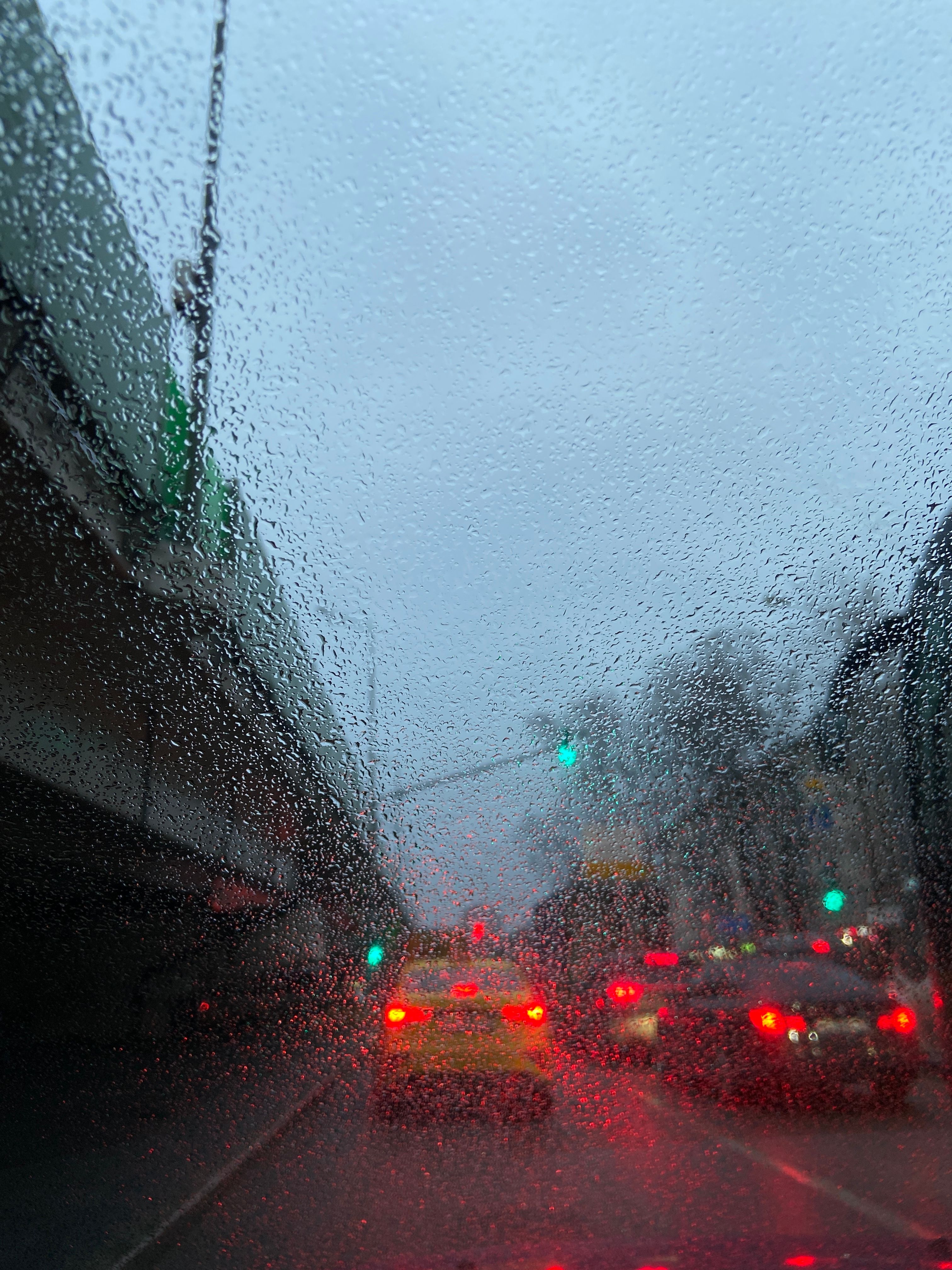 Traffic Jam on a Rainy Day · Free Stock Photo
