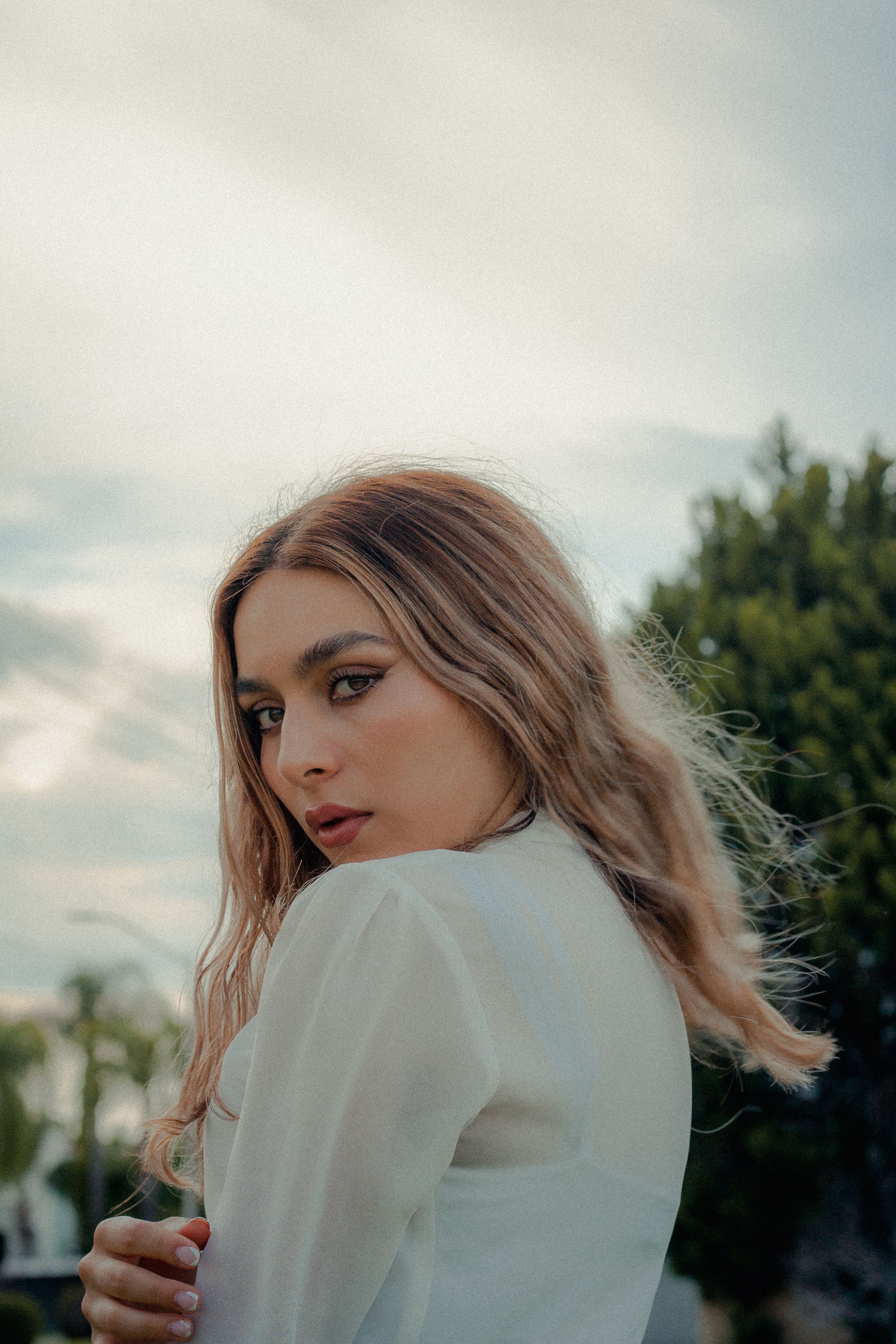 Beautiful Woman in White Dress · Free Stock Photo