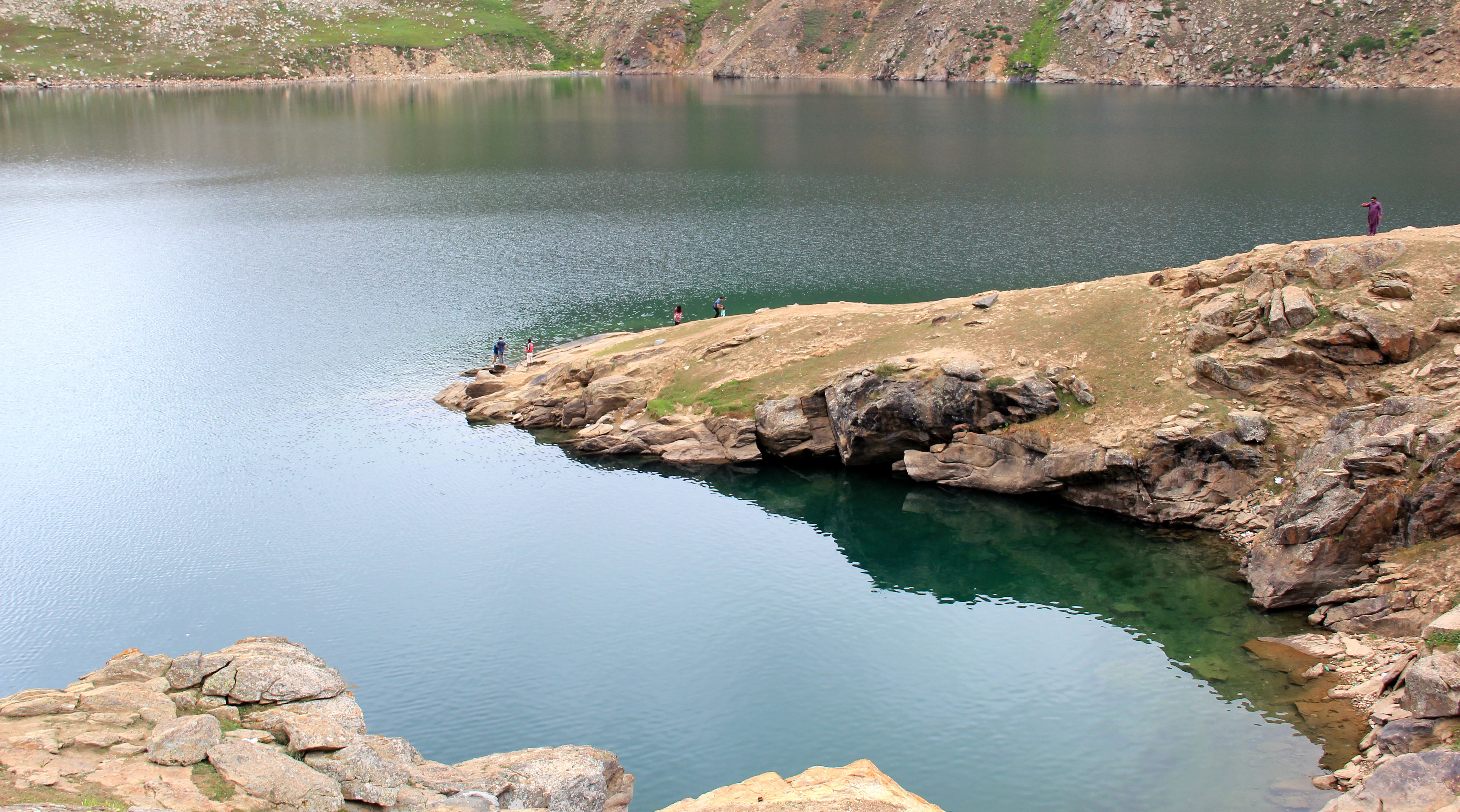 A Drinking Water Reservoir Intake Tower in the Middle of the Lake ...